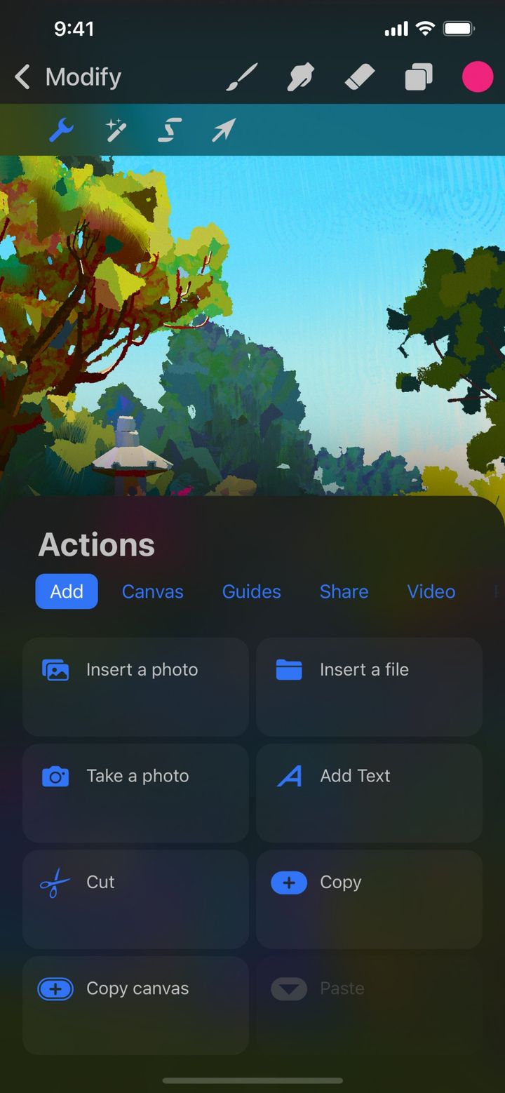 Interface — Procreate Pocket Handbook