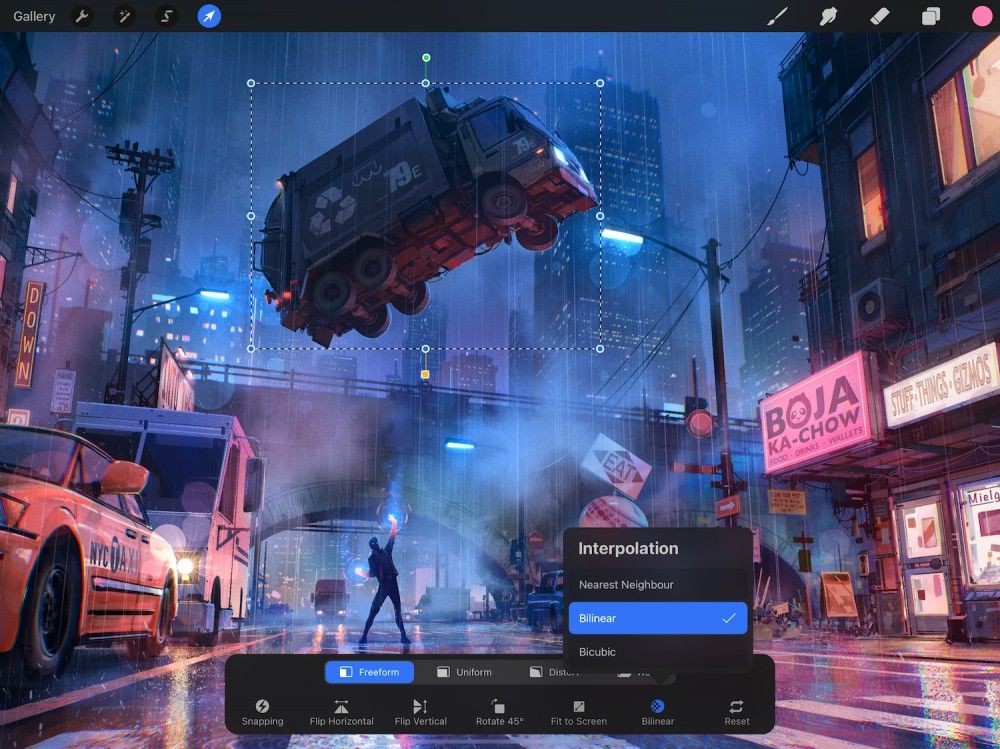 Interpolation — Procreate Handbook