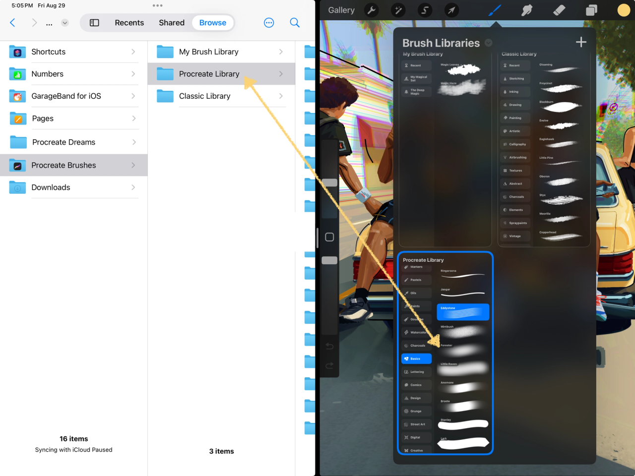 Procreate 5.4 - new Brushes system — Procreate for iPad Help Center