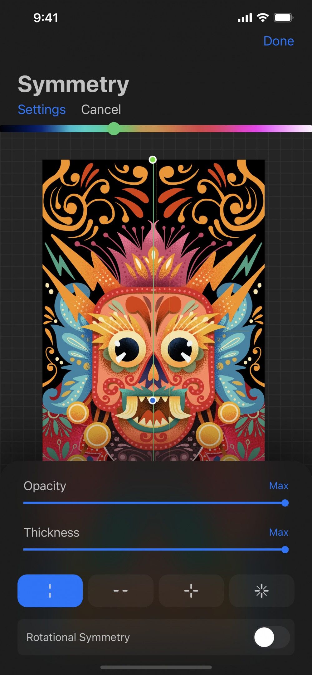 Symmetry Guide — Procreate Pocket Handbook