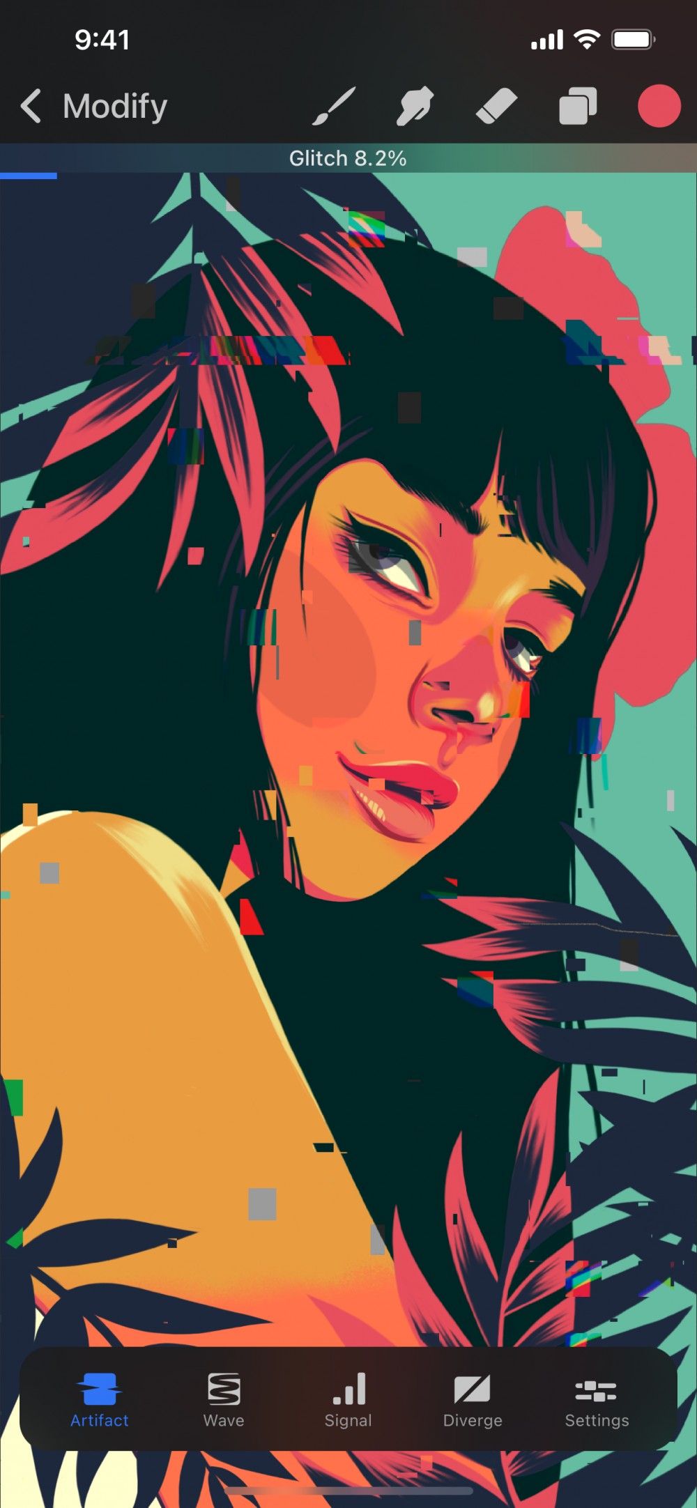 Glitch — Procreate Pocket Handbook