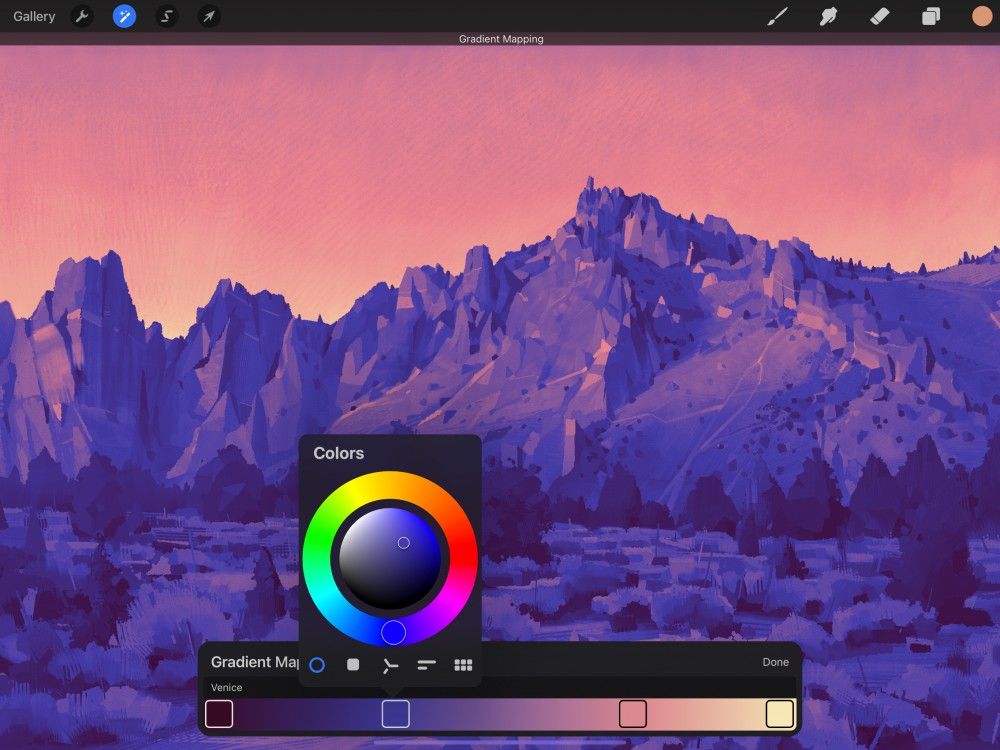 Color Adjustments — Procreate Handbook
