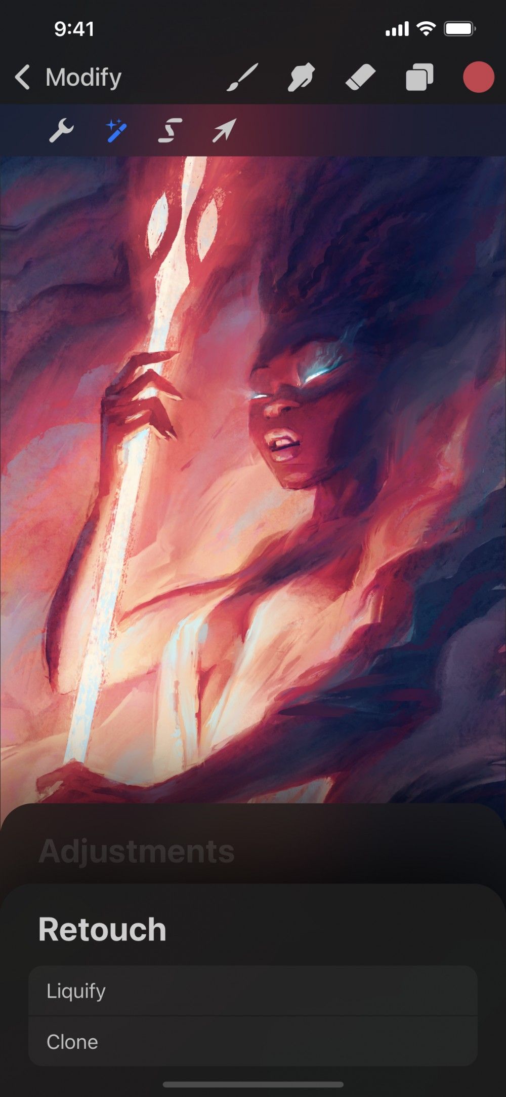 Liquify — Procreate Pocket Handbook