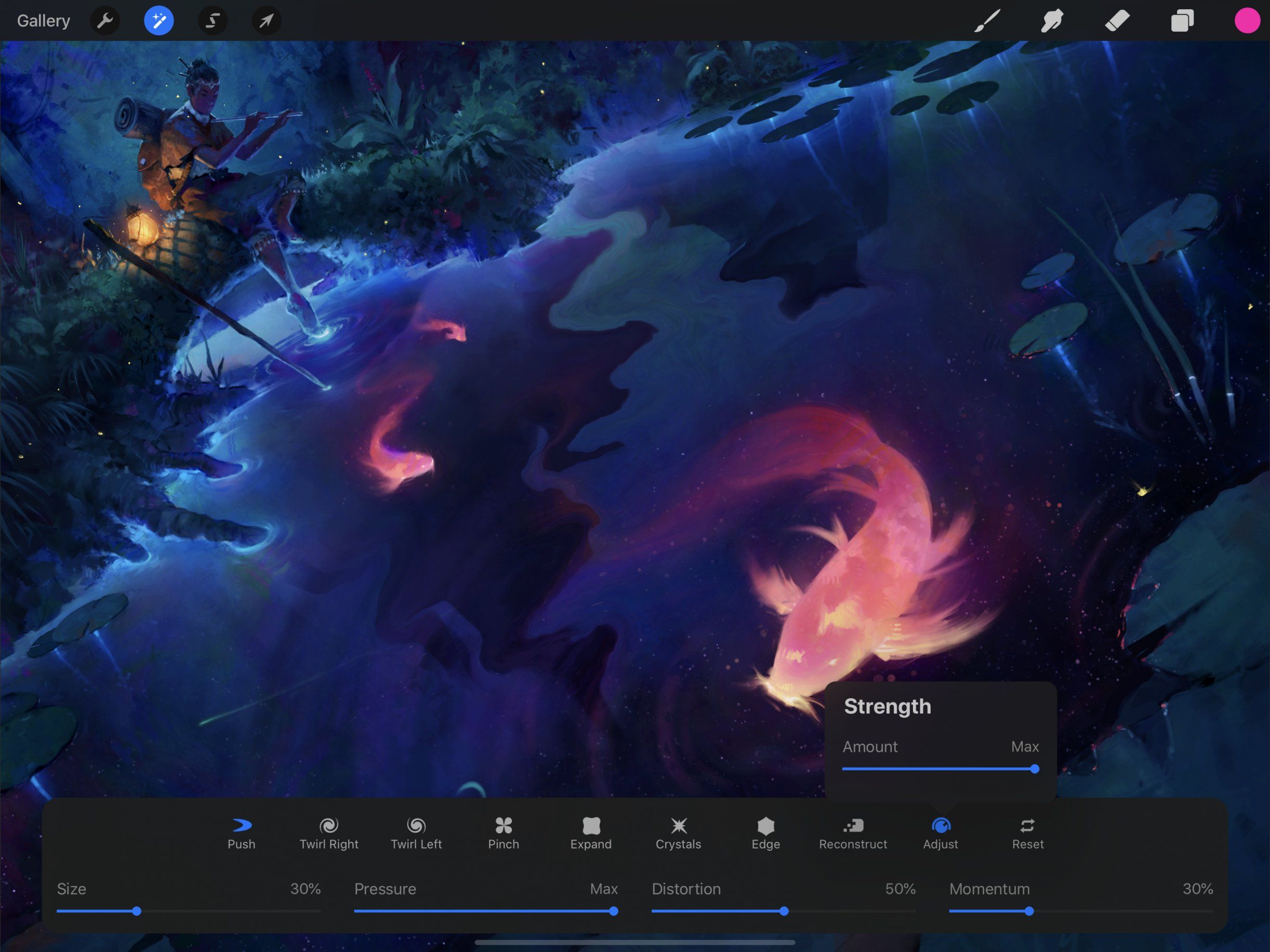 Liquify — Procreate Handbook