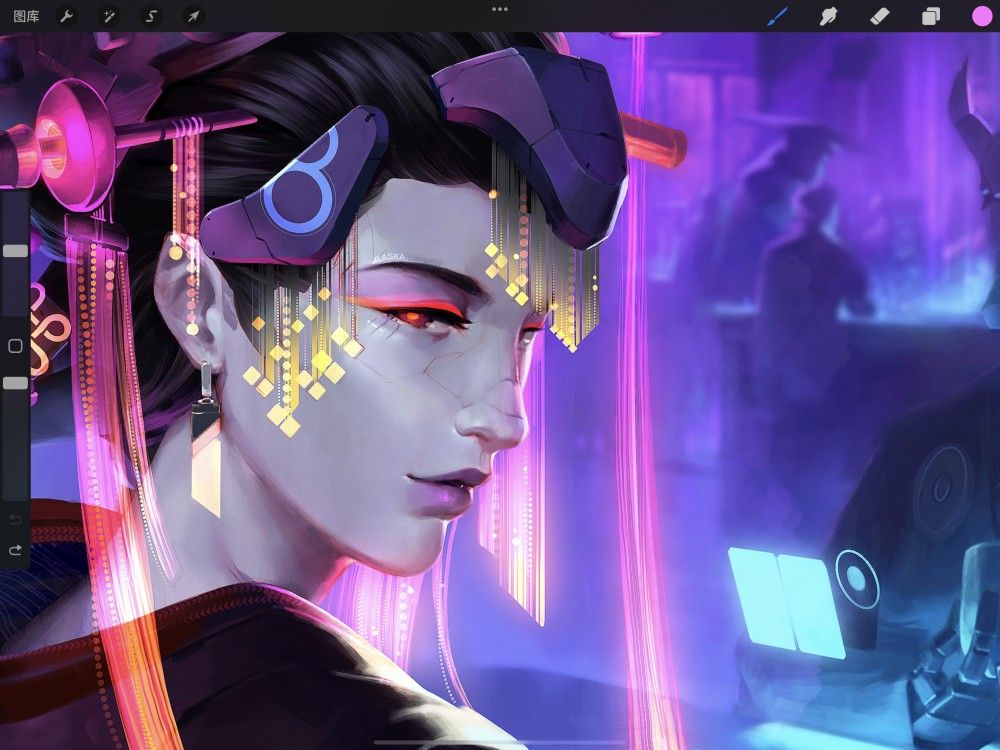 手势快捷 — Procreate 使用手册