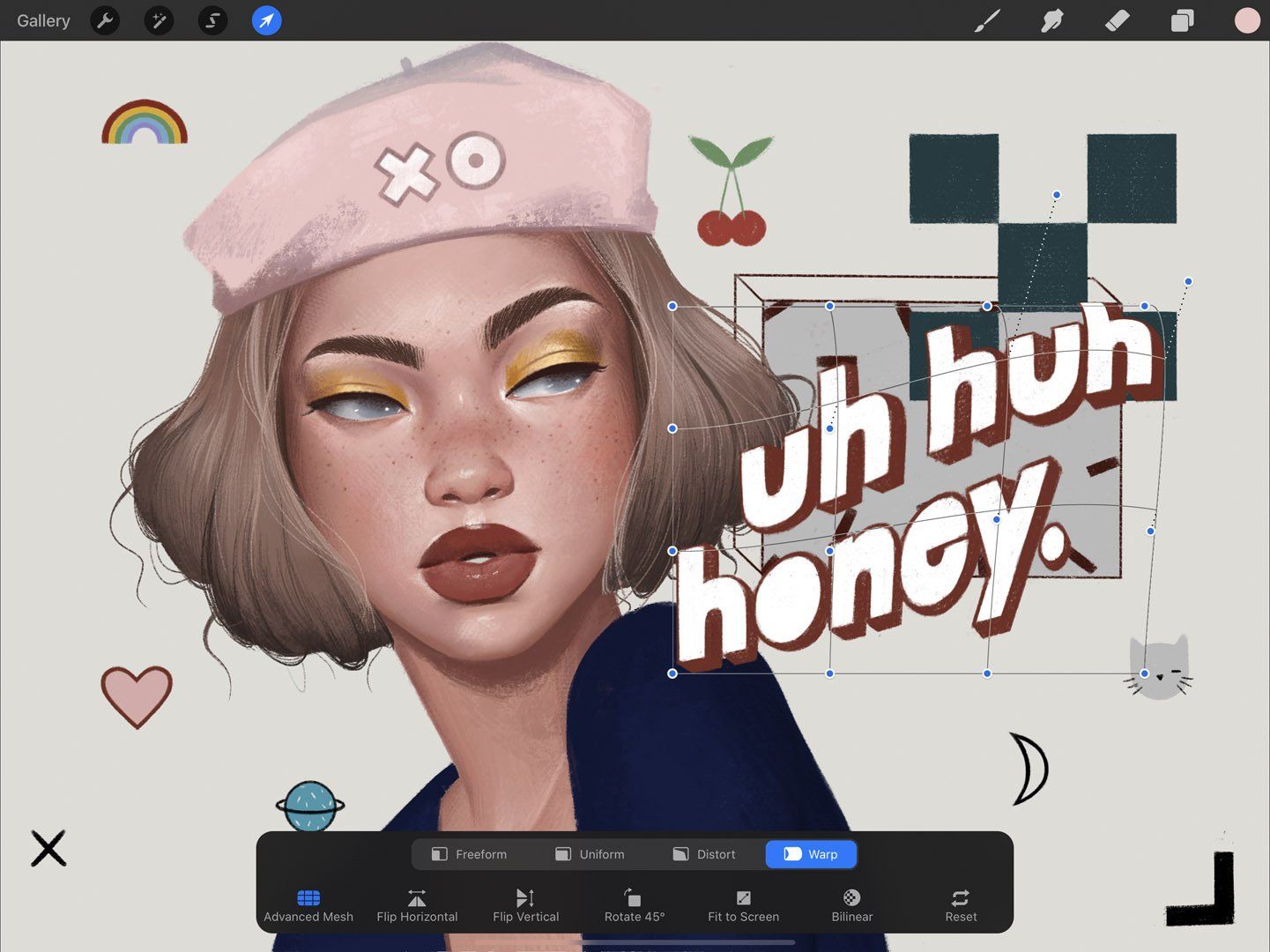 Warp — Procreate Handbook
