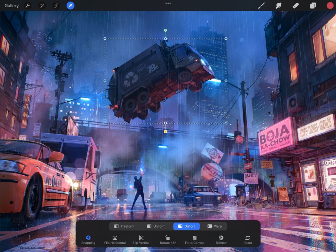 Distort — Procreate Handbook