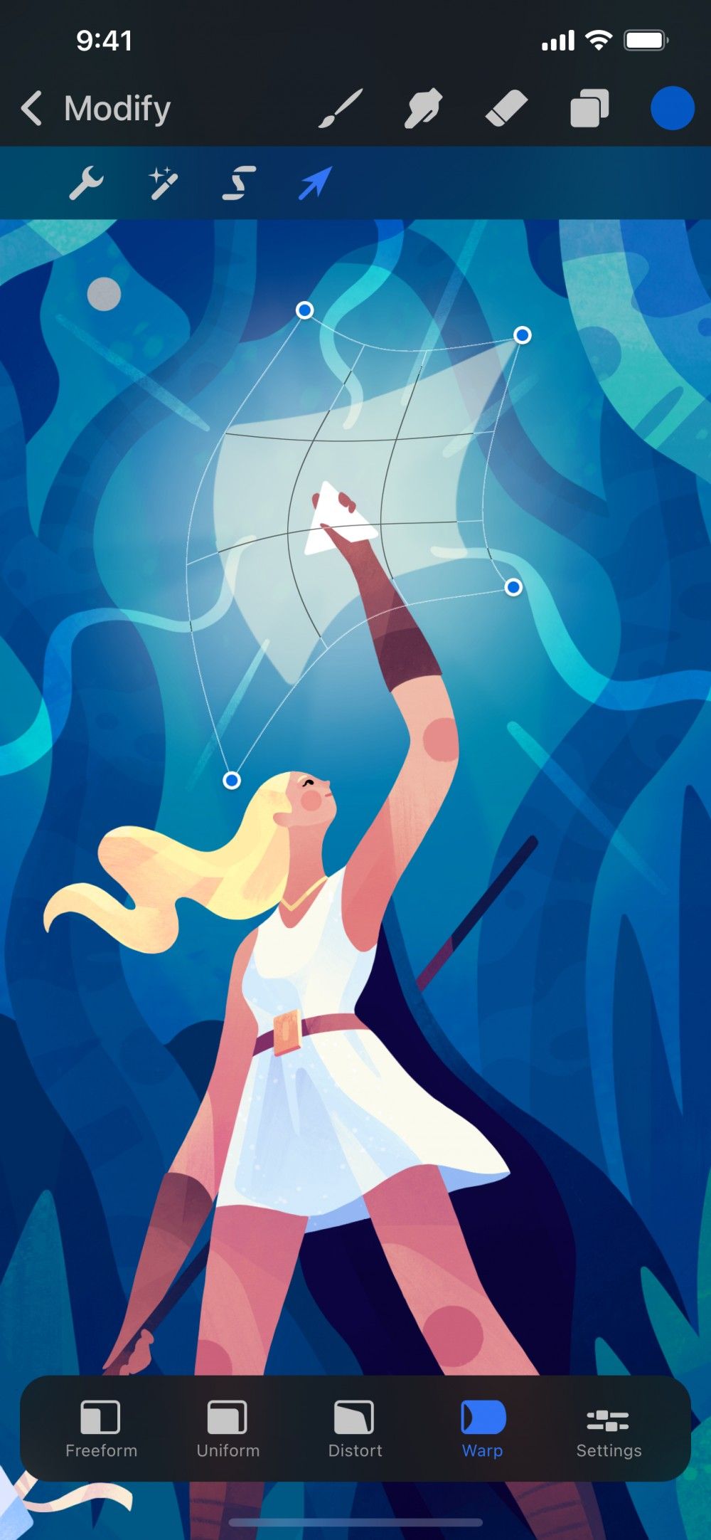 Warp — Procreate Pocket Handbook