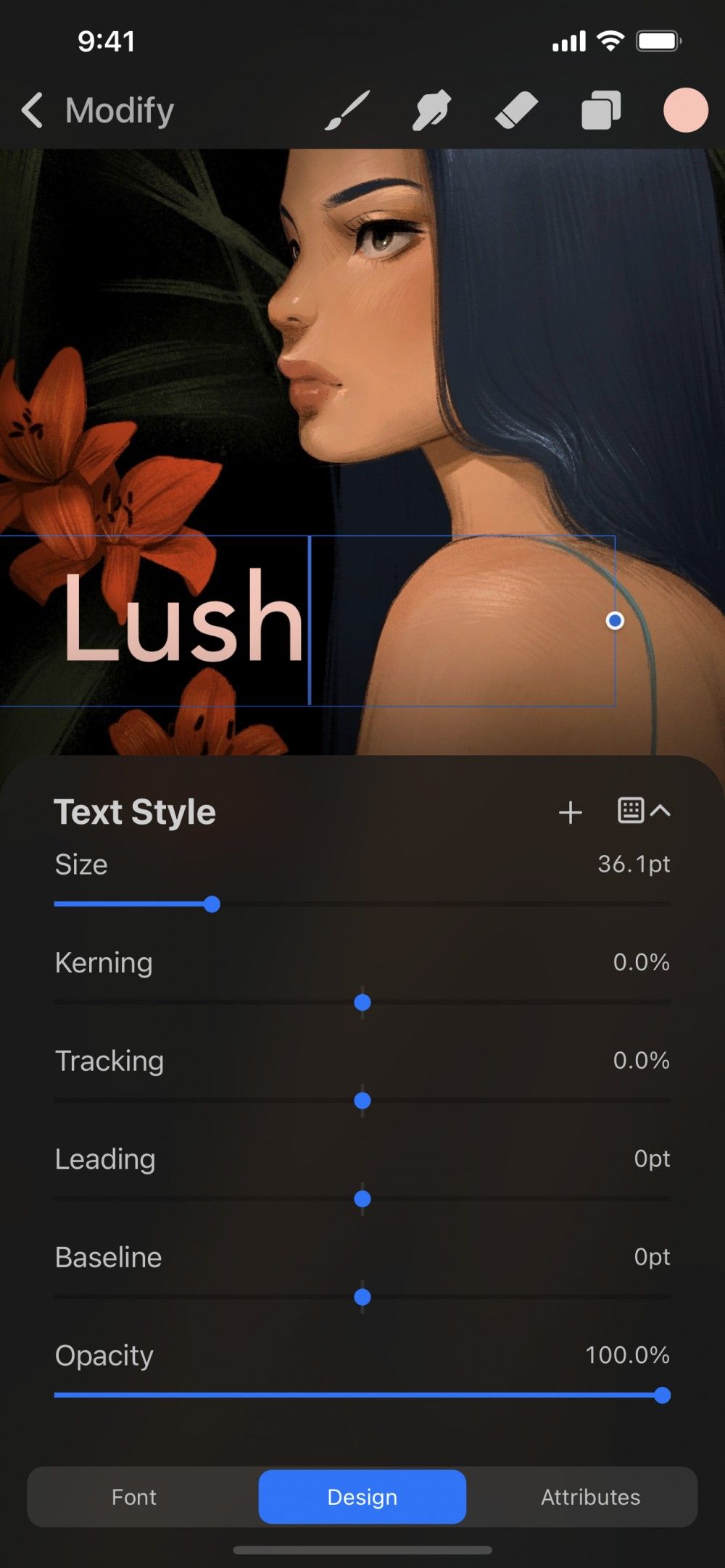 Edit Style — Procreate Pocket Handbook