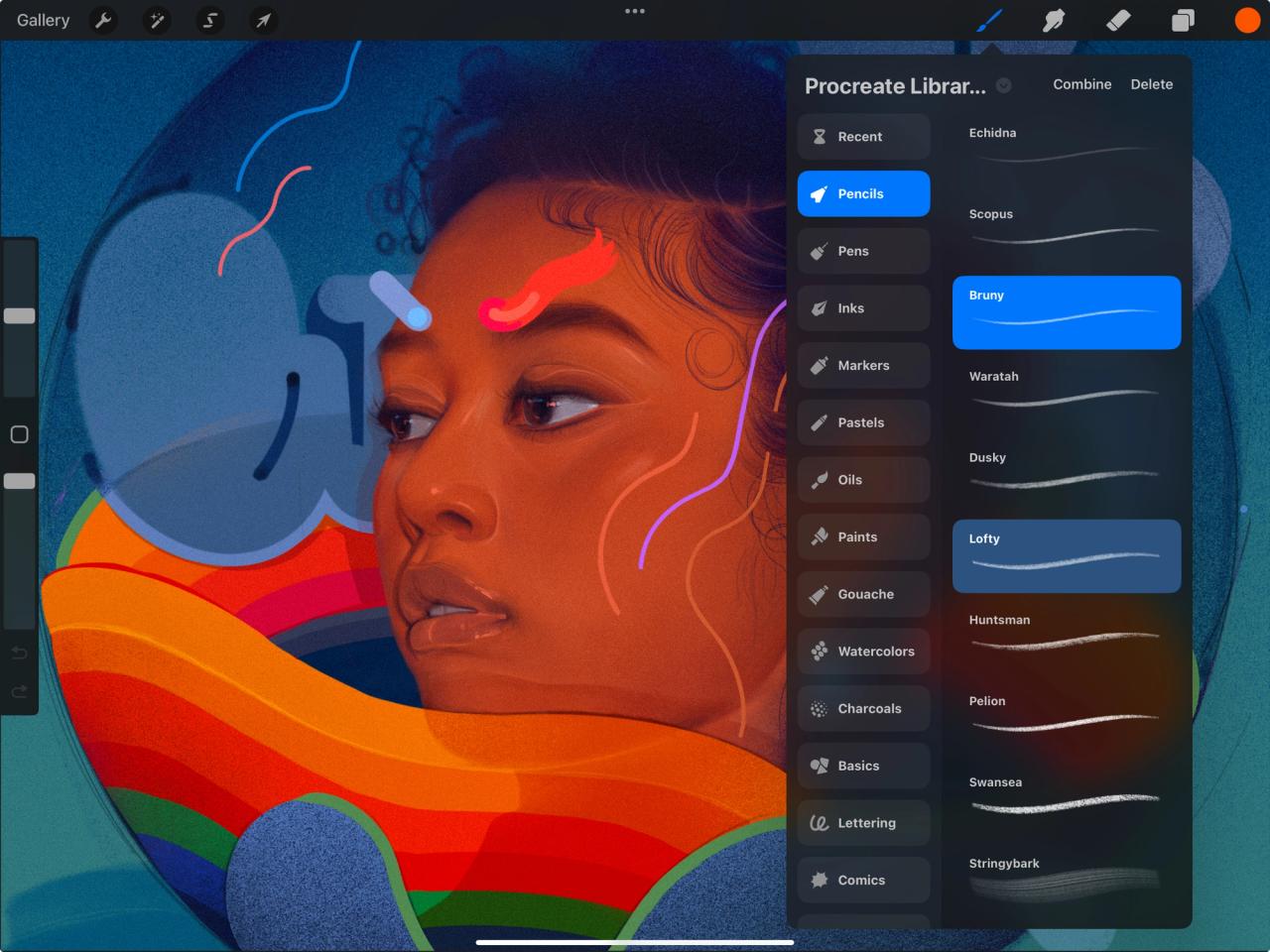 Dual Brush — Procreate Handbook