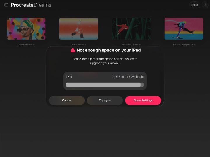 Procreate Dreams 2 file upgrade — Procreate Dreams Help Center