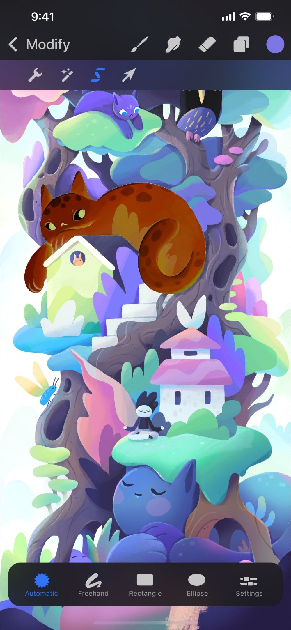 Automatic — Procreate Pocket Handbook