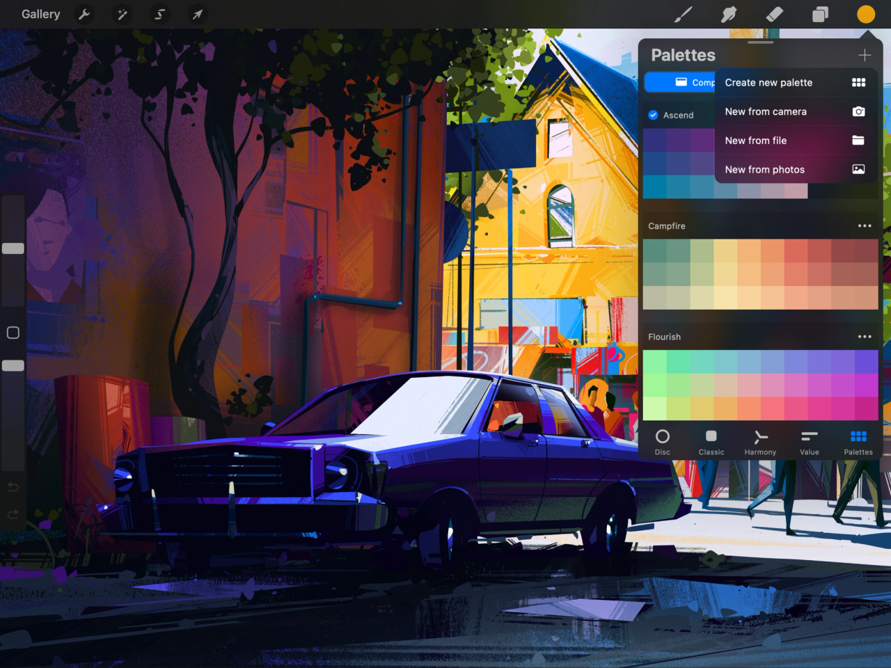 Importing Color Palettes — Procreate for iPad Help Center