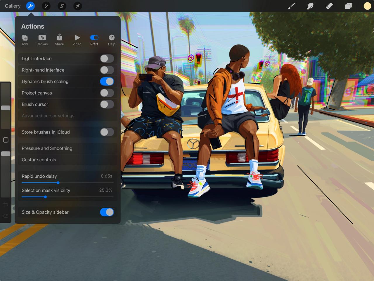 Procreate 5.4 - new Brushes system — Procreate for iPad Help Center