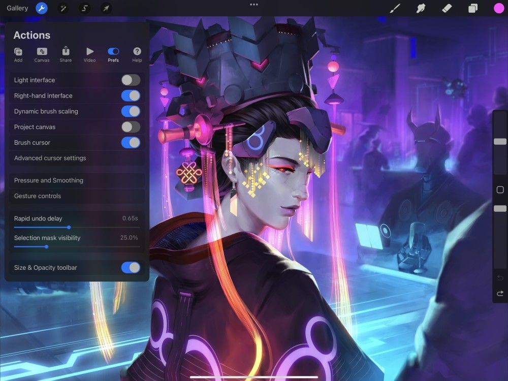 Interface — Procreate Handbook