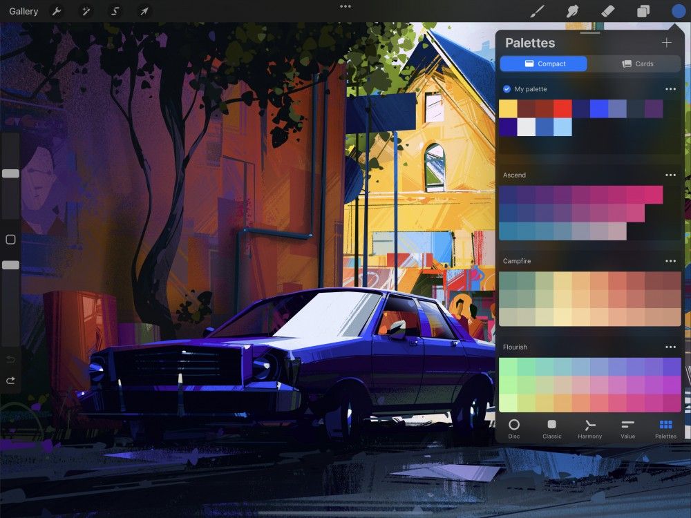 Palettes — Procreate Handbook