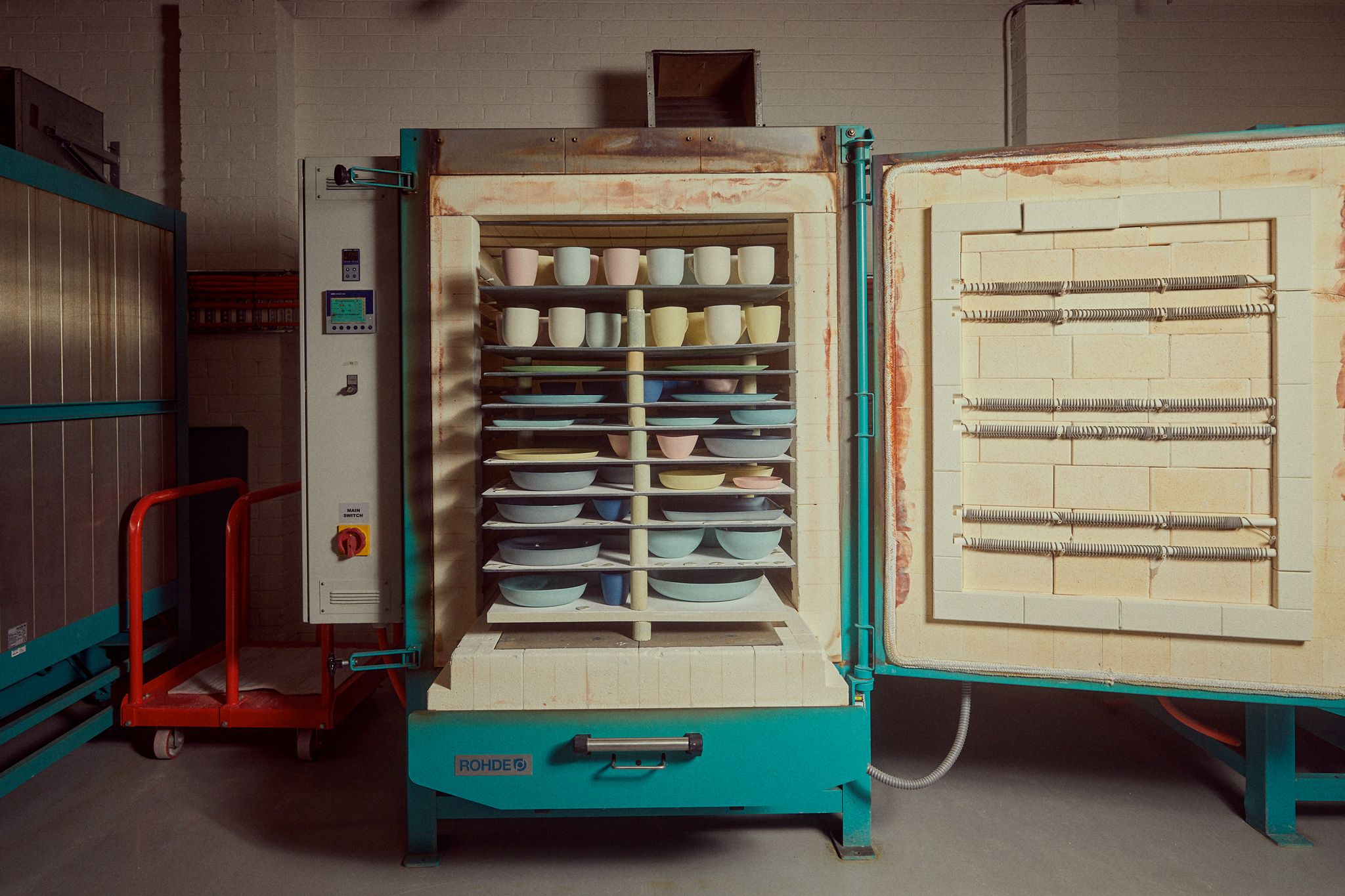 Ceramic Light Pendant | Mud Australia I Wide Dome Light