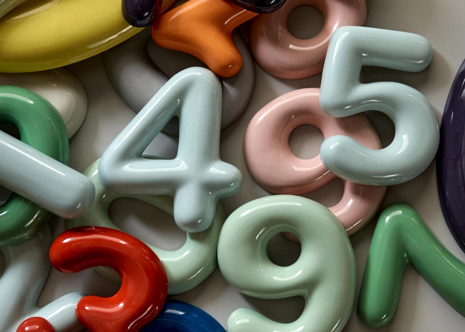 Numbers Small 4 | Mud Australia