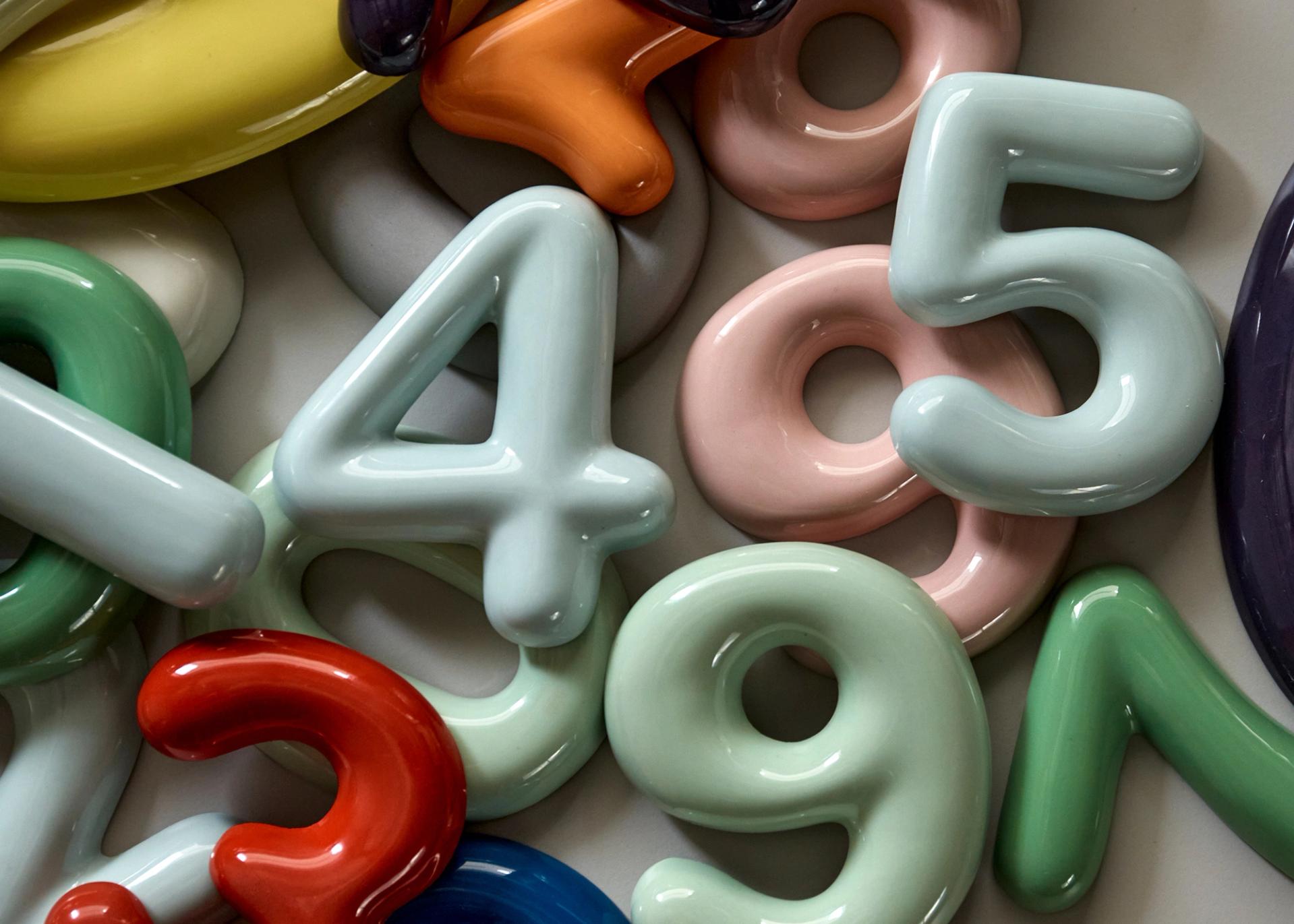 Numbers Small 3 | Mud Australia