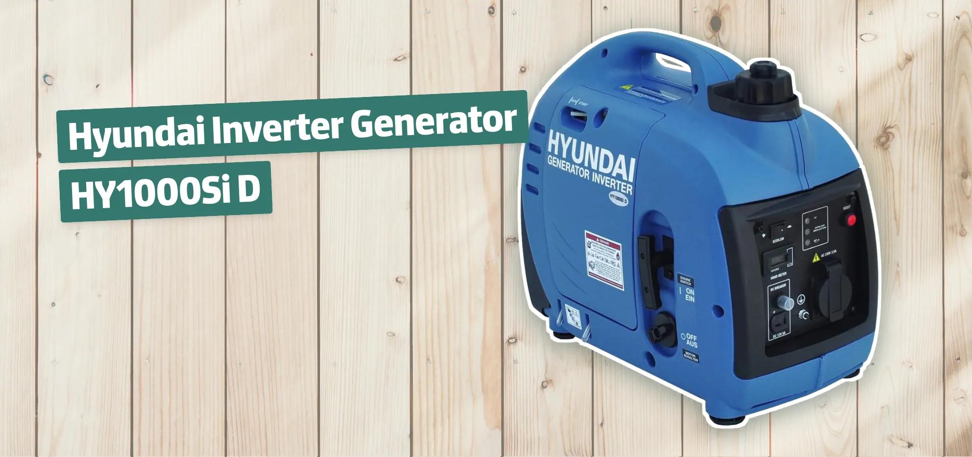 Hyundai Inverter Generator HY1000Si D Testbericht & Erfahrungen ...
