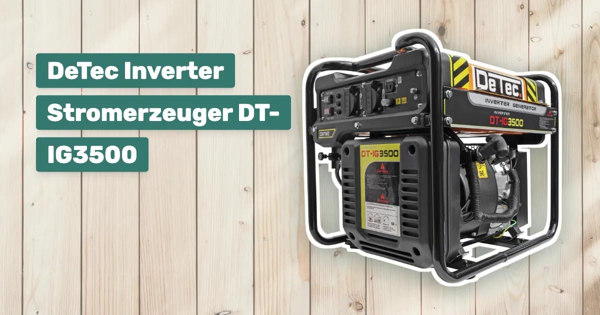 DeTec DT-IG3500 Test: 3,2 kW Inverter-Generator