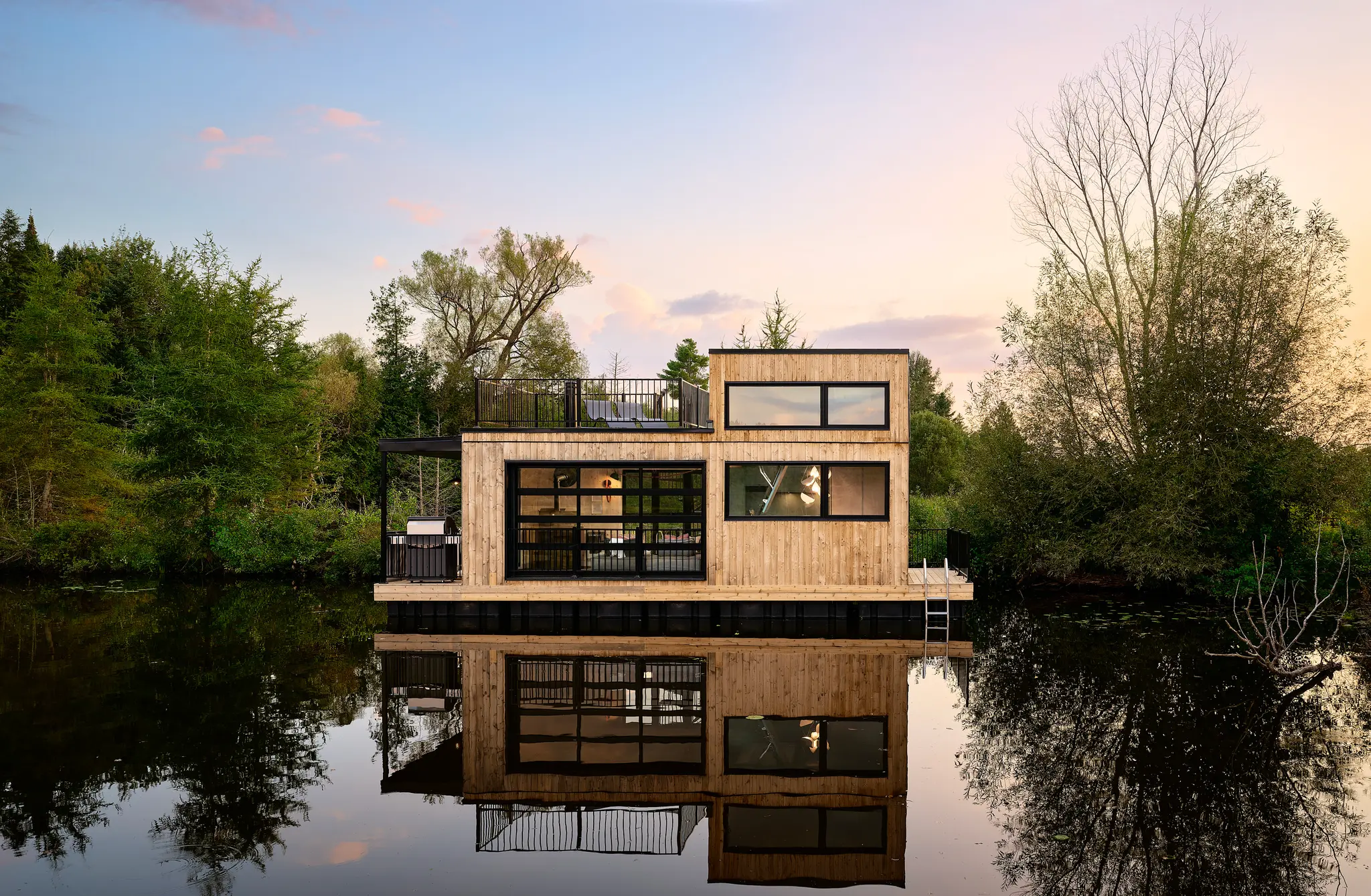 Modern Escapes in Nature: A Unique Stay at Bora Boréal’s Floating ...