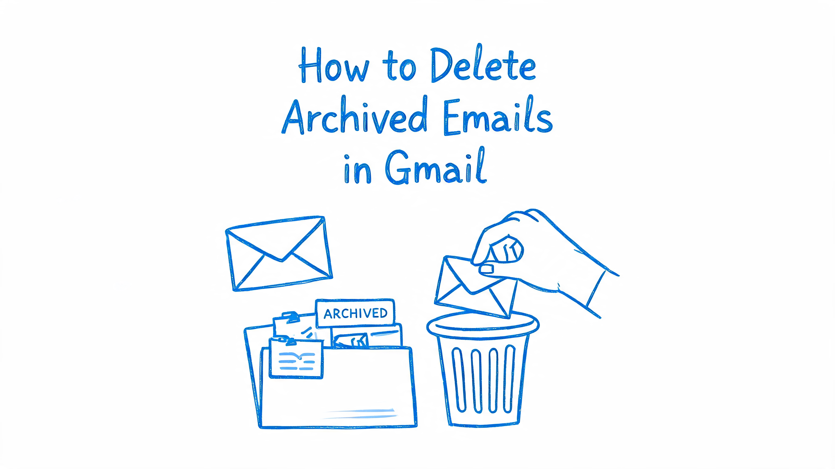 How to Delete Archived Emails in Gmail (2026)