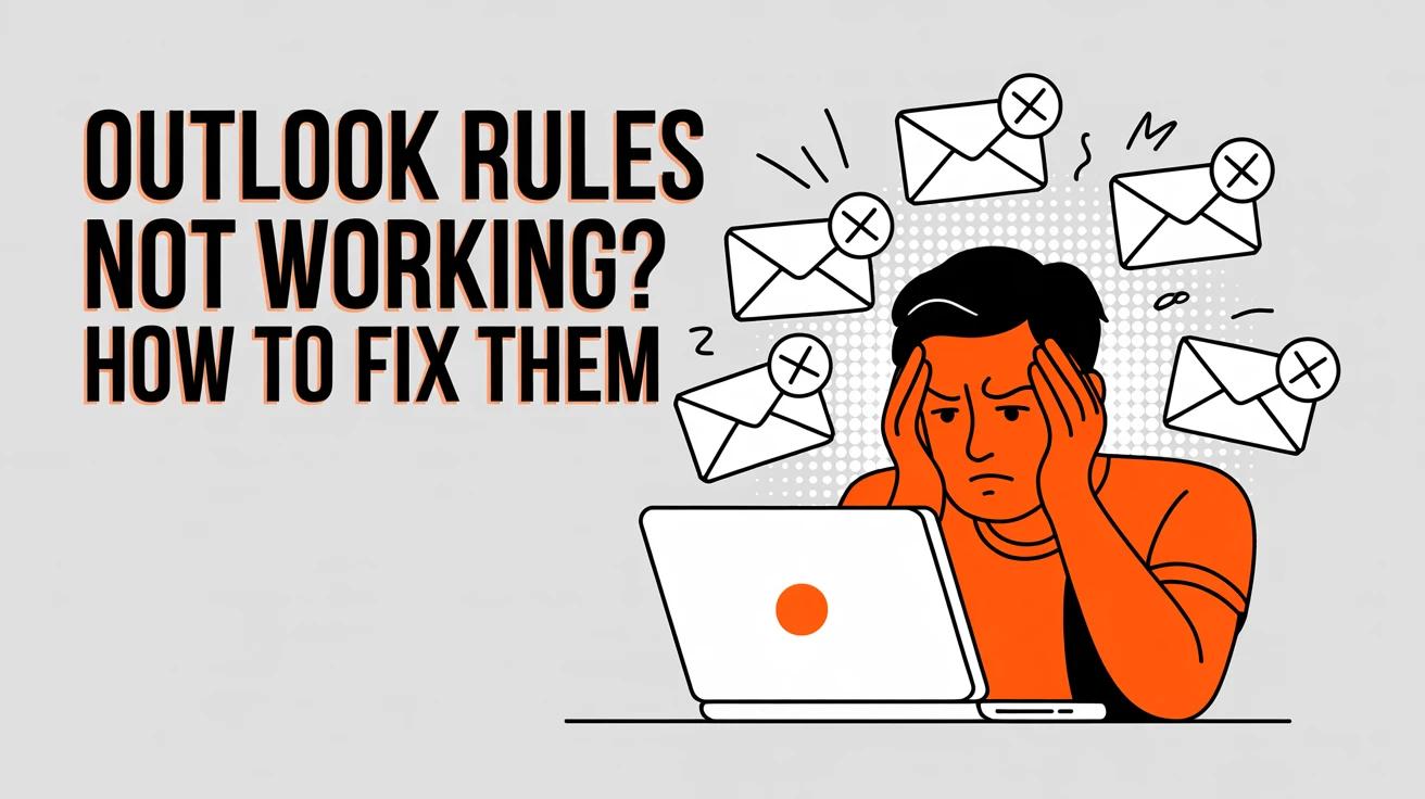 Outlook Rules Not Working? How to Fix Them (2026)