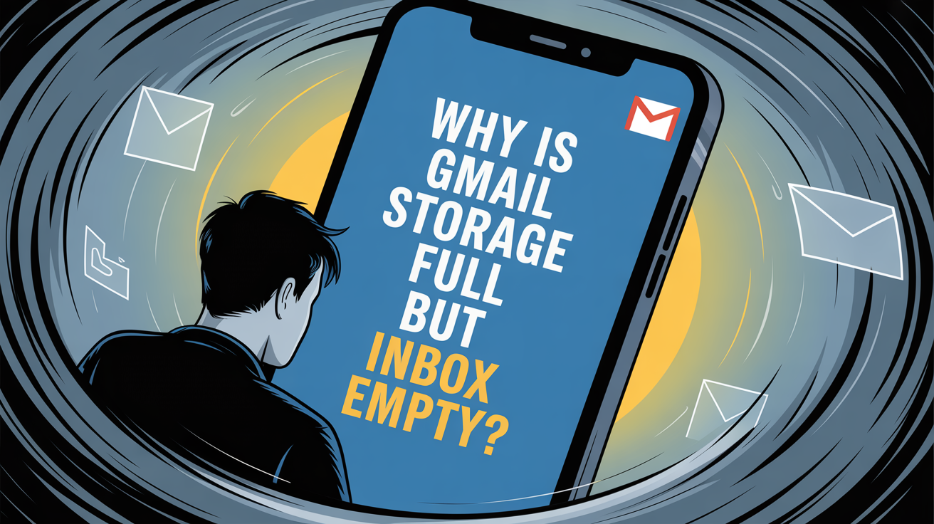 Why Is Gmail Storage Full but Inbox Empty?