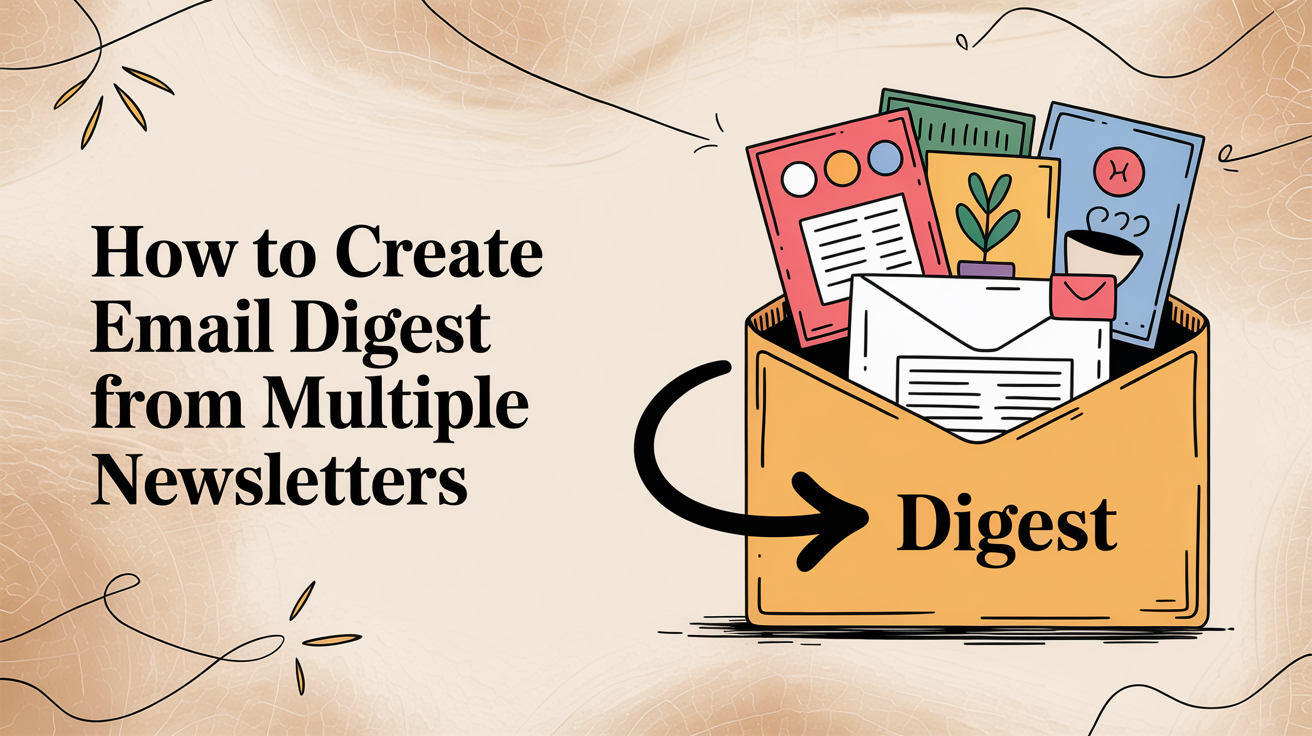 How to Create Email Digest from Multiple Newsletters (2025 Guide)