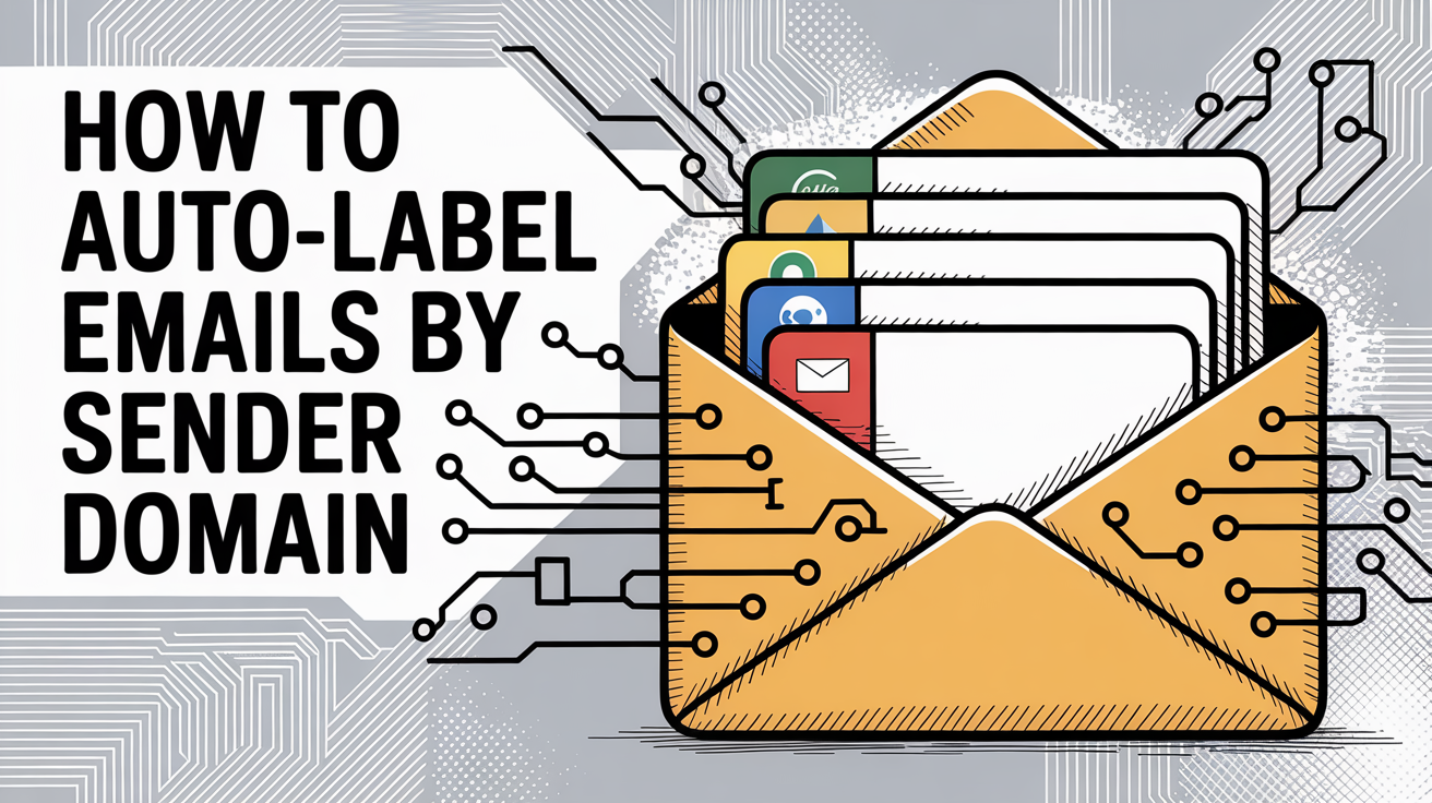 How to Auto-Label Emails by Sender Domain (2025 Guide)