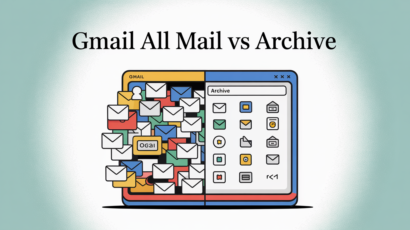 Gmail All Mail vs Archive: What's the Difference? (2025)