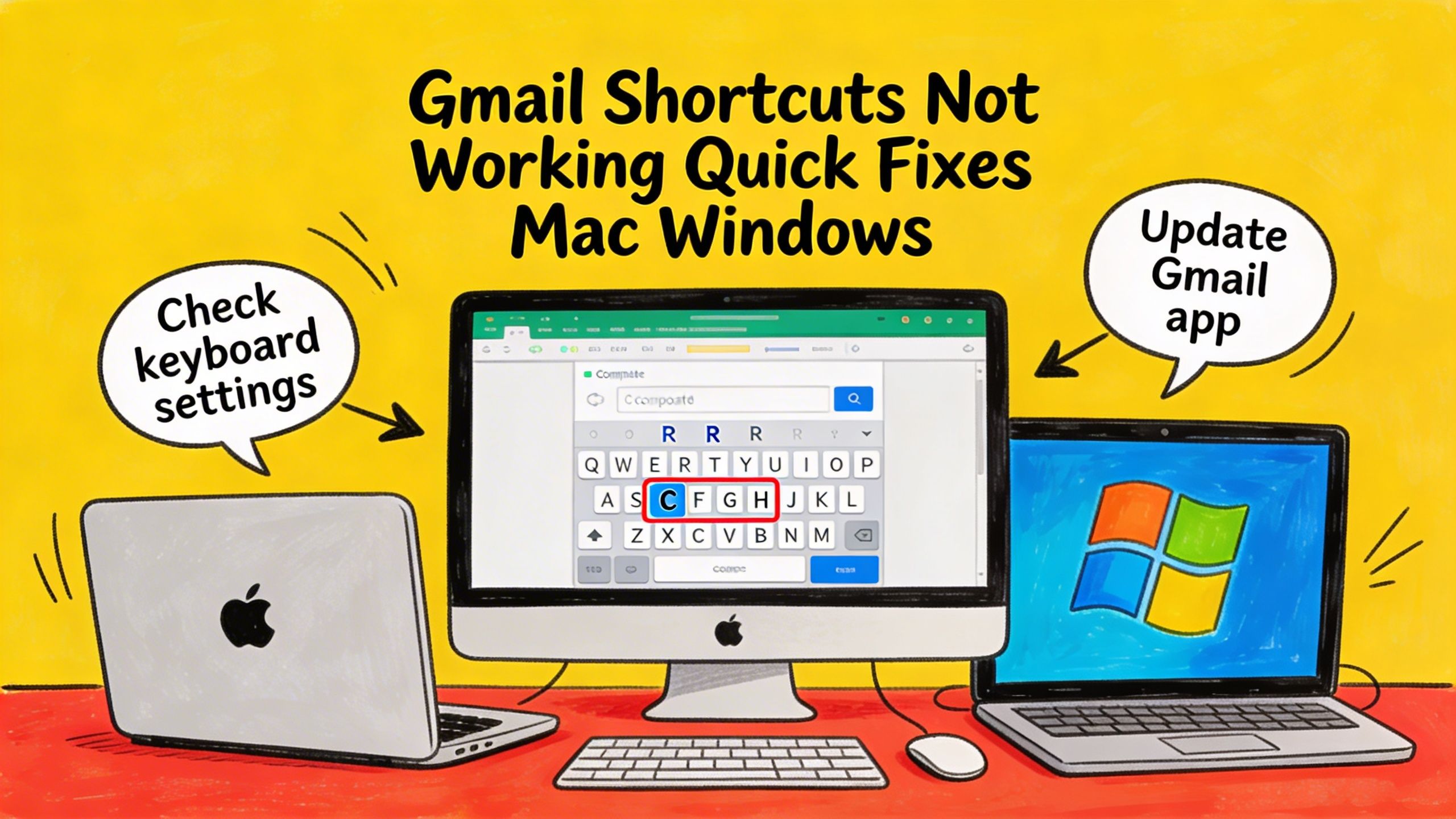 Gmail Shortcuts Not Working? Quick Fixes (Mac & Windows)
