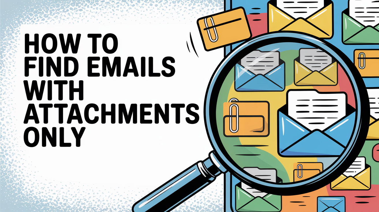 How to Find Emails with Attachments Only (2026)