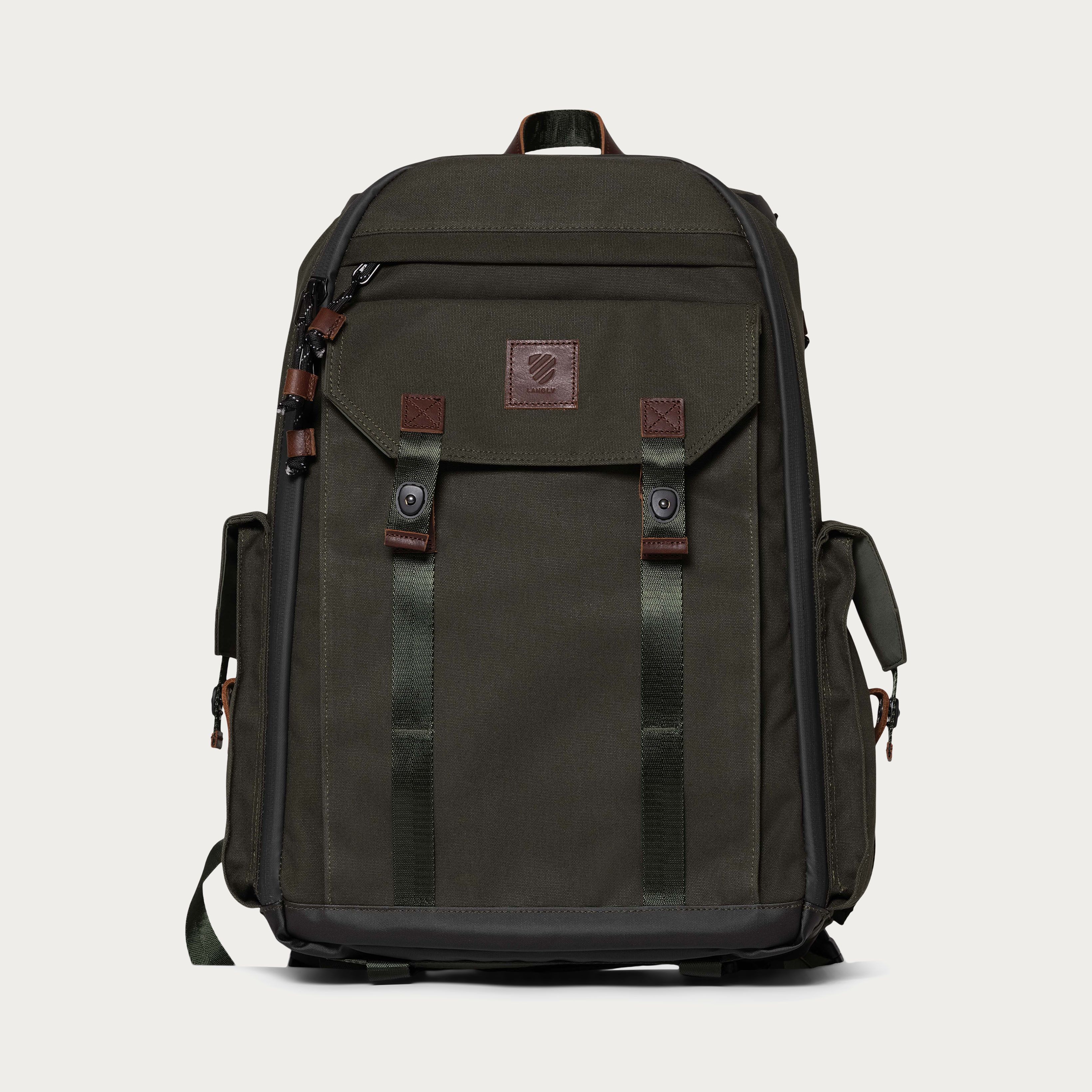 Langly Multi Globetrotter Camera Backpack - Green | Moment