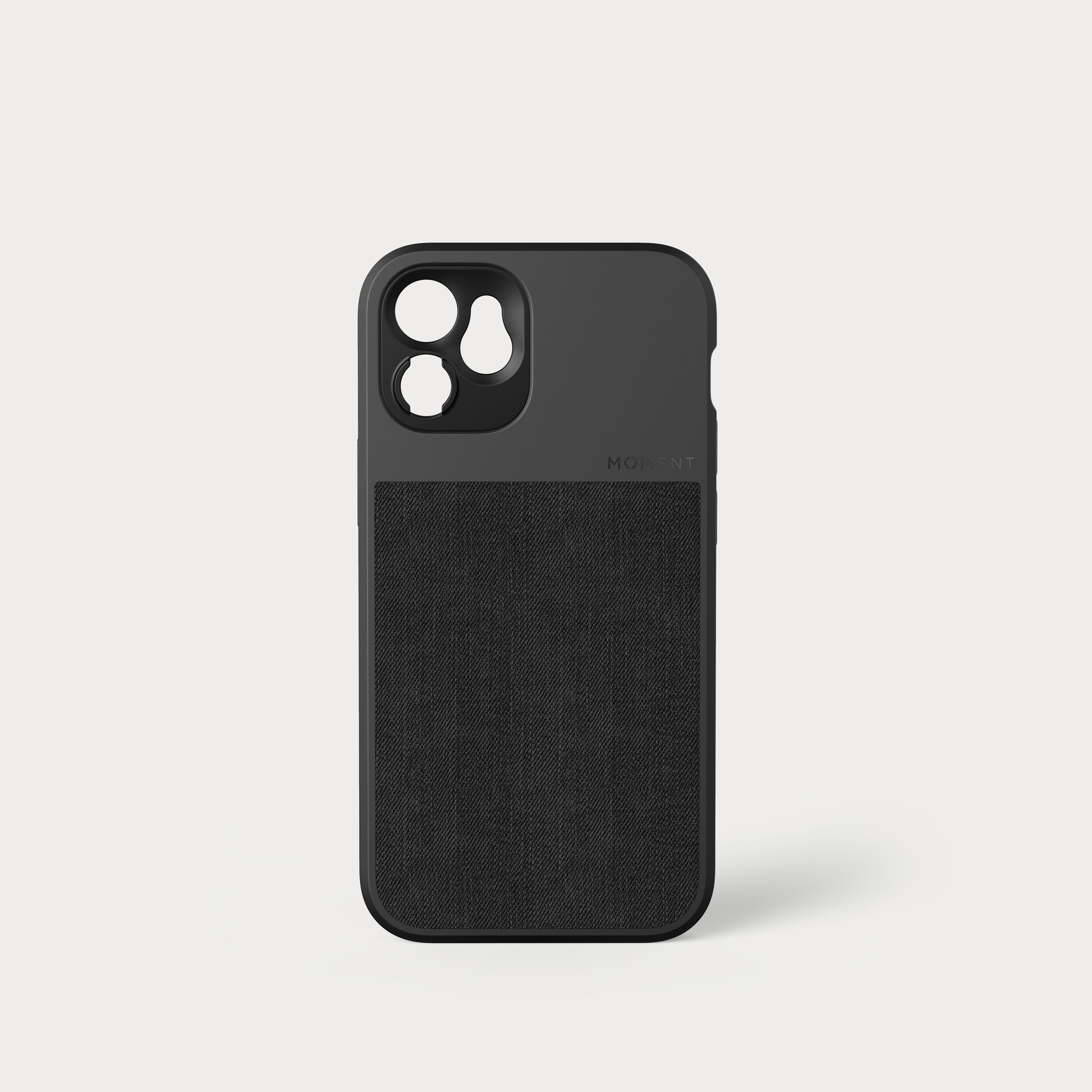 Moment Rugged Camera Case for iPhone 12 - Black Canvas / iPhone 12 Mini ...