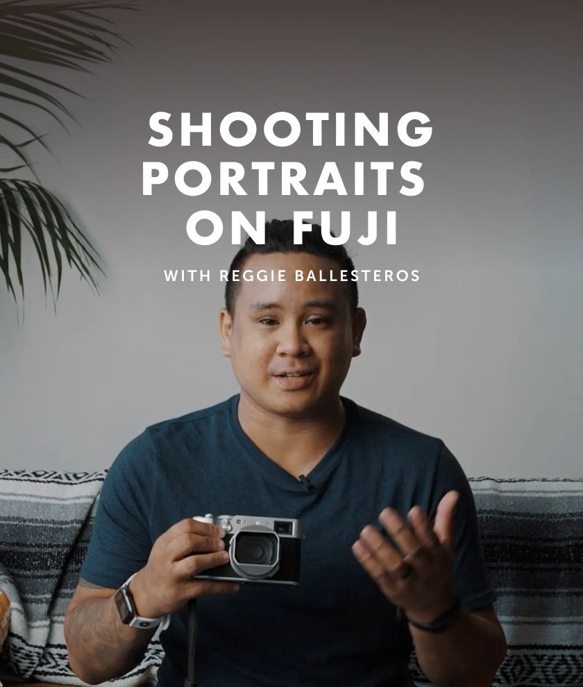 Shooting Portraits on Fuji with Reggie Ballesteros | Moment