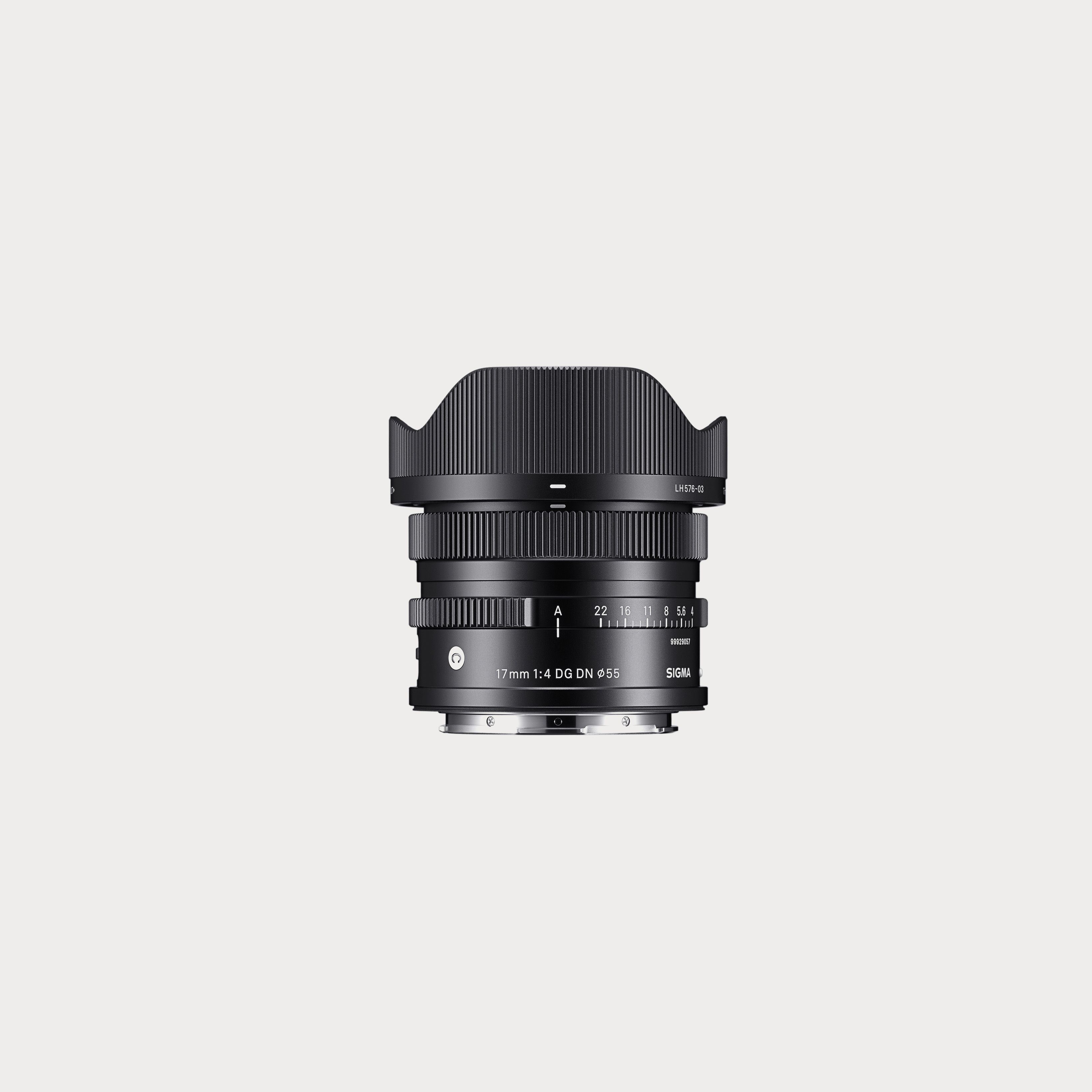 Sigma 17mm F4 DG DN - Ultra Wide-Angle Camera Lens | E-Mount | Moment