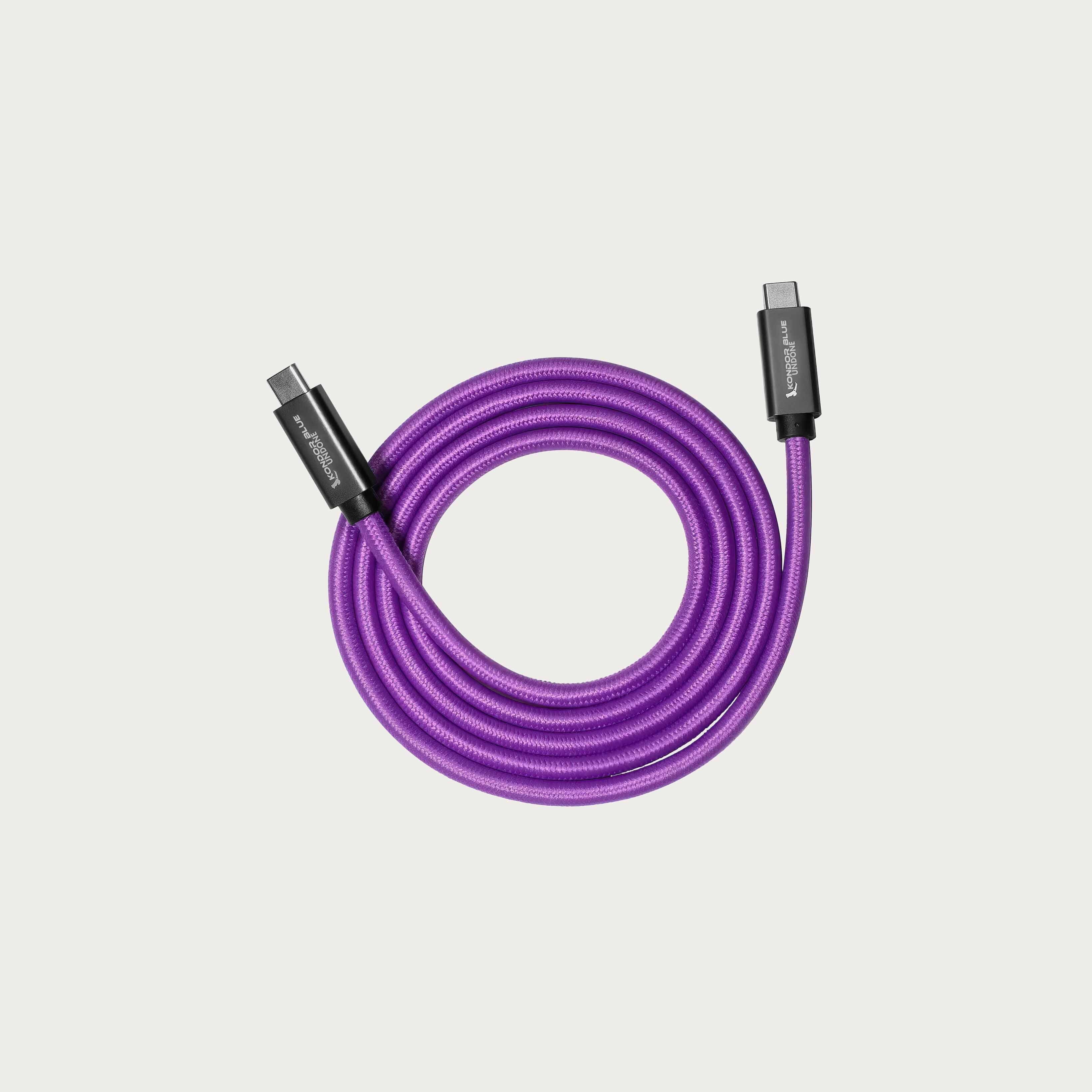 Kondor Blue Gerald Undone - 100W USB-C to USB-C 3.2 Charging/Transfer ...