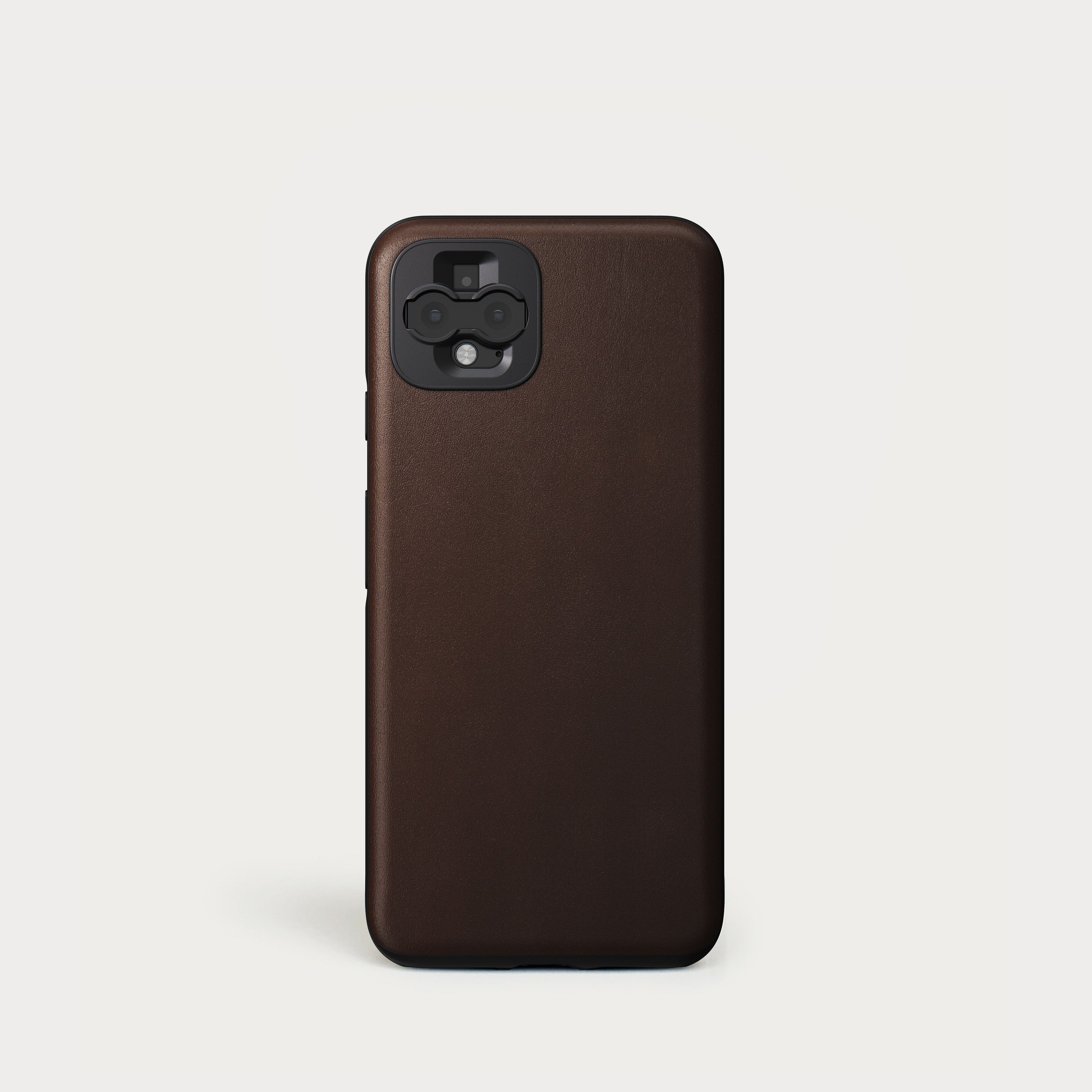 Modern Leather Pixel Case | M-Series - Black Leather / Pixel 4 | Moment