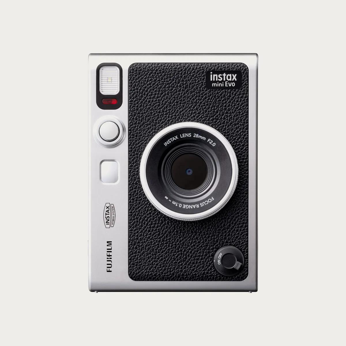 Fujifilm Instax Mini Evo Hybrid Instant Camera | Black - Open Box | Moment