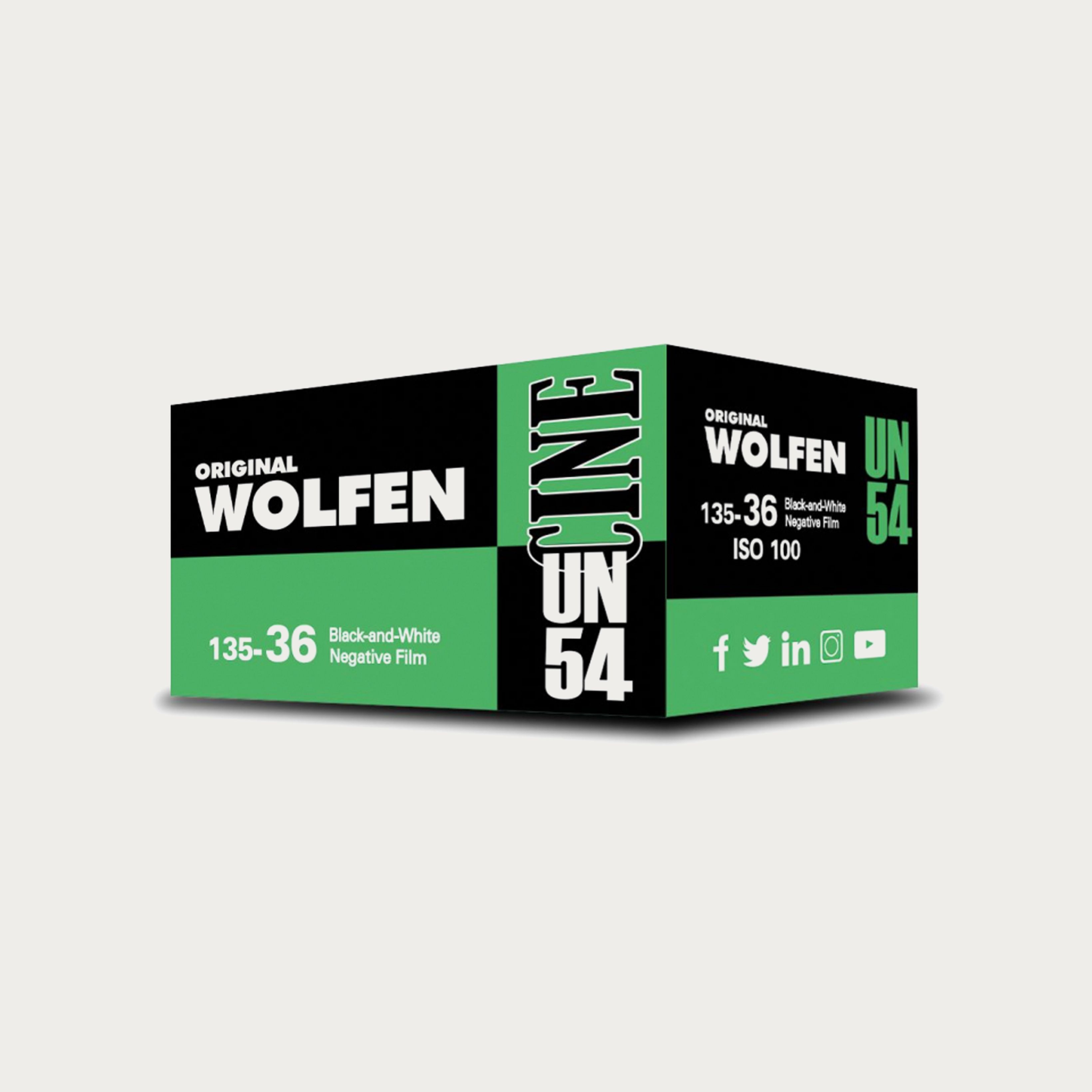 Wolfen UN54 35mm Black & White Film - 100 ISO & 36 exp | Moment