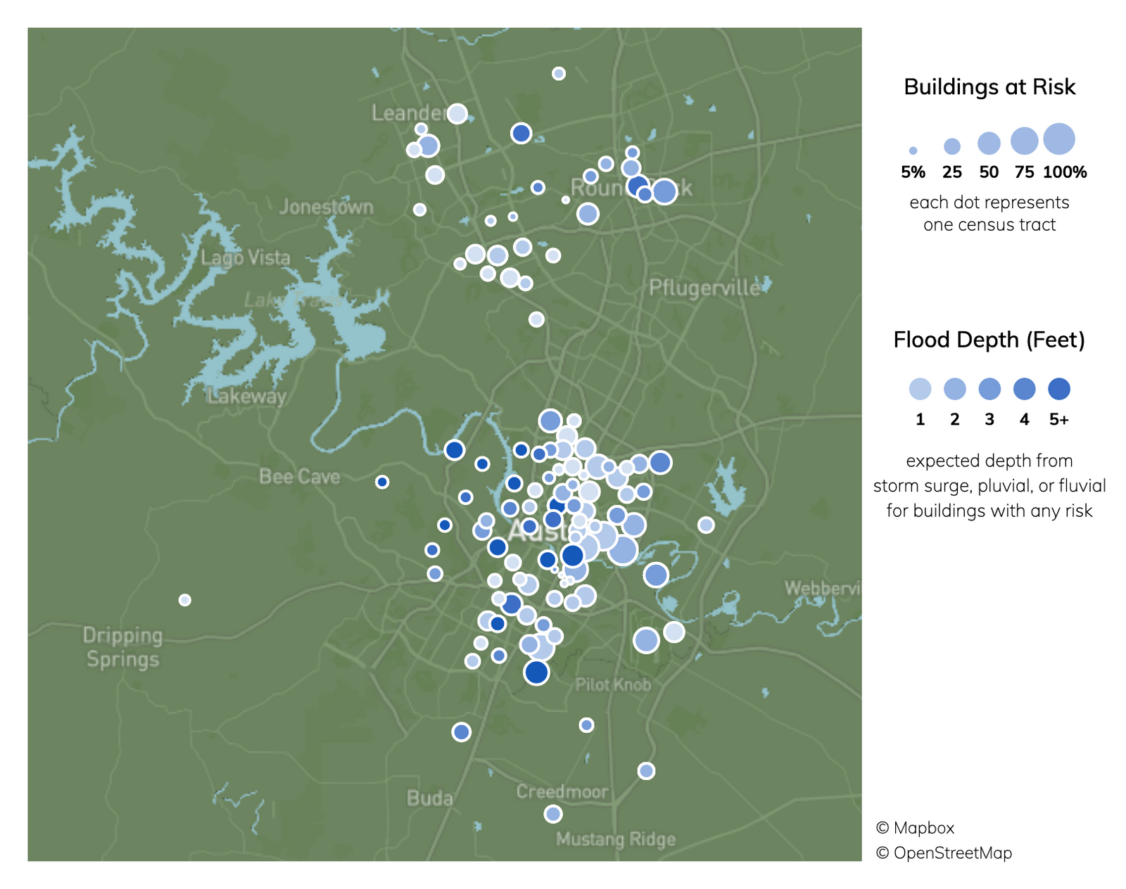 Austin, Texas Climate Change Risks and Hazards: Heat, Precipitation ...