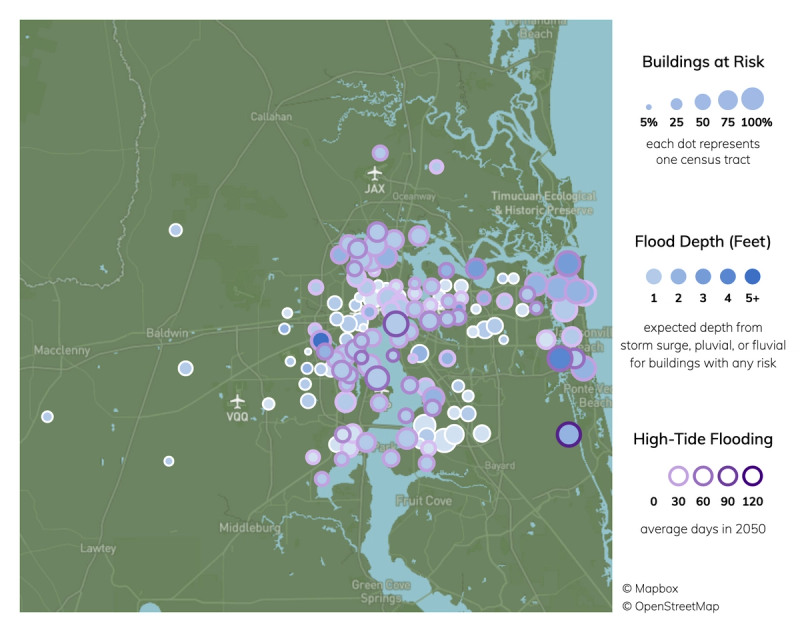 Jacksonville, Florida Climate Change Risks and Hazards: Heat ...