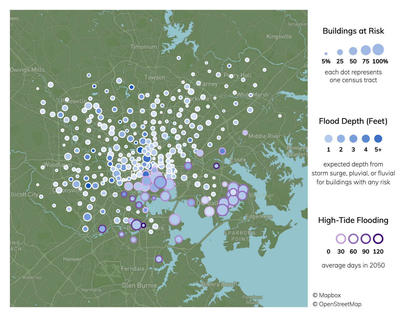 Baltimore, Maryland Climate Change Risks and Hazards: Precipitation ...