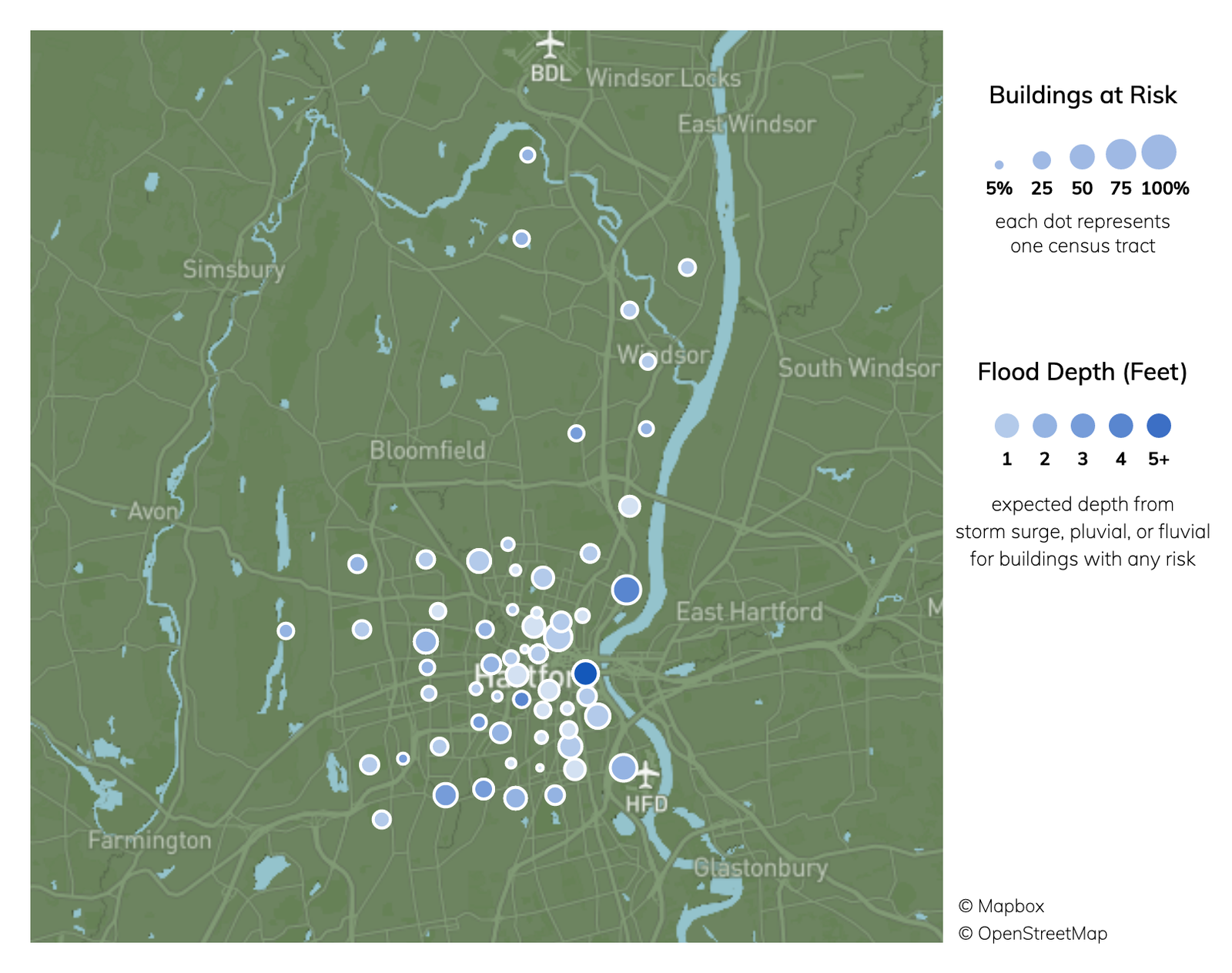 Hartford, Connecticut Climate Change Risks and Hazards: Precipitation ...