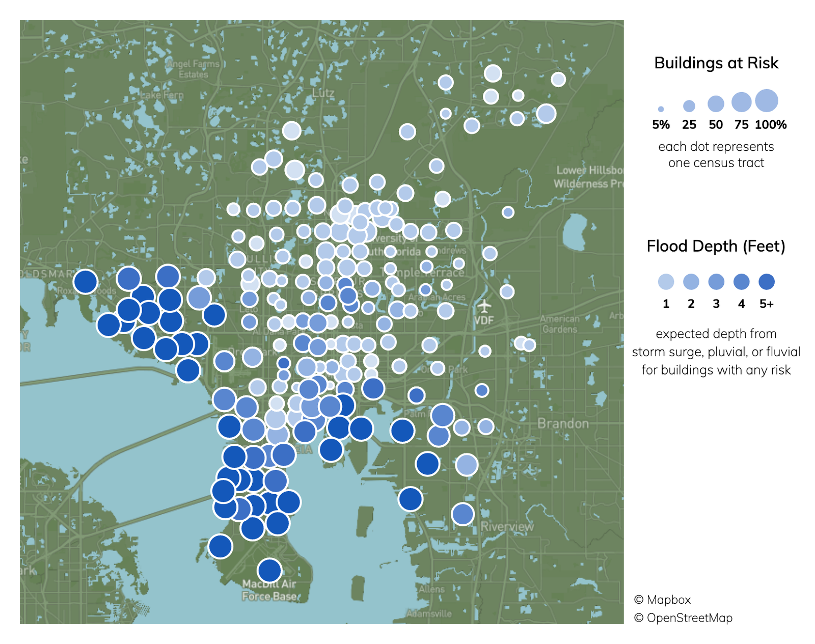 Tampa, Florida Climate Change Risks and Hazards: Heat, Precipitation ...