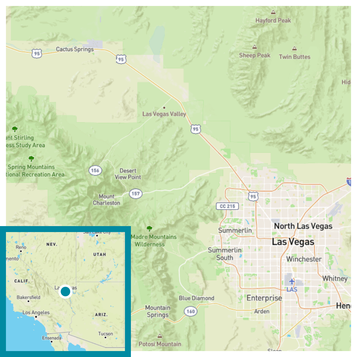 Las Vegas, Nevada Climate Change Risks and Hazards: Drought, Heat ...