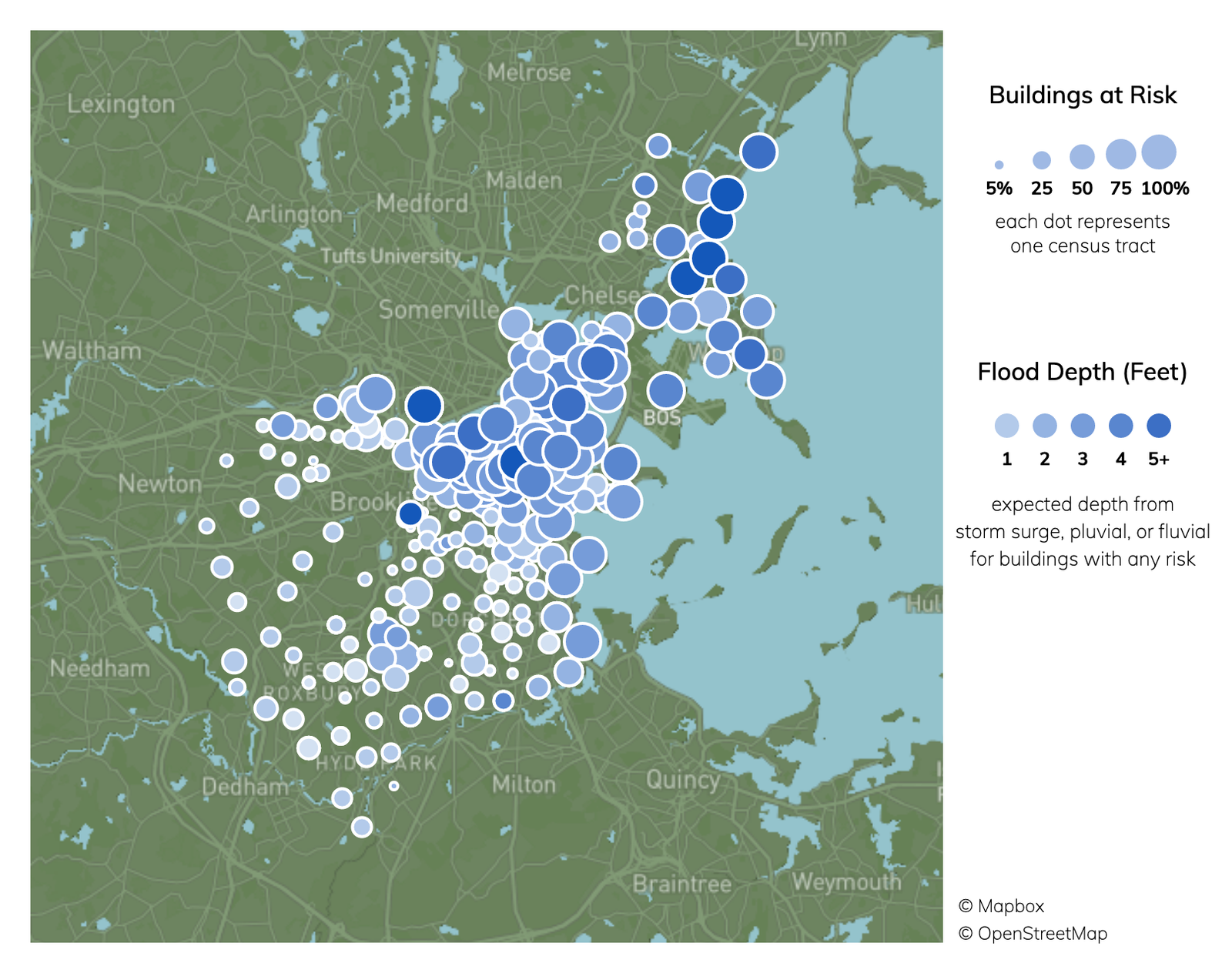 Boston, Massachusetts Climate Change Risks and Hazards: Precipitation ...