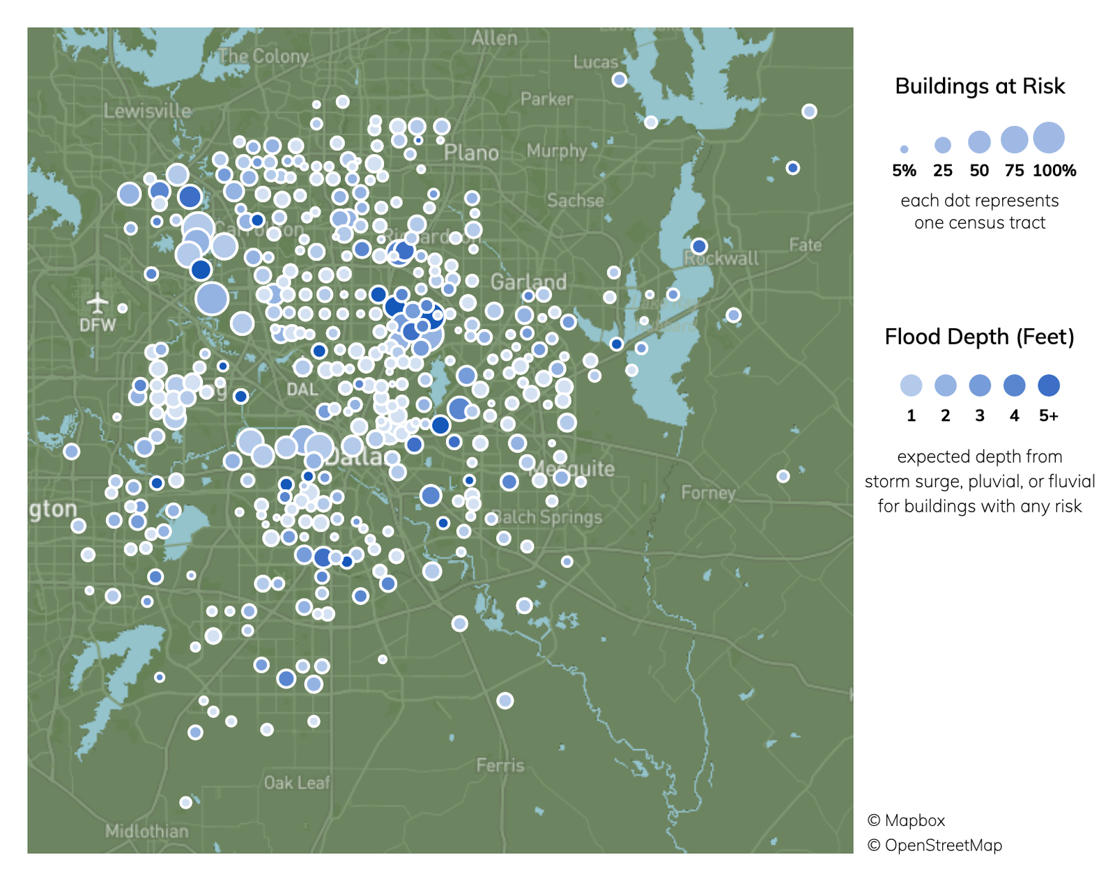 Dallas, Texas Climate Change Risks and Hazards: Heat, Drought ...